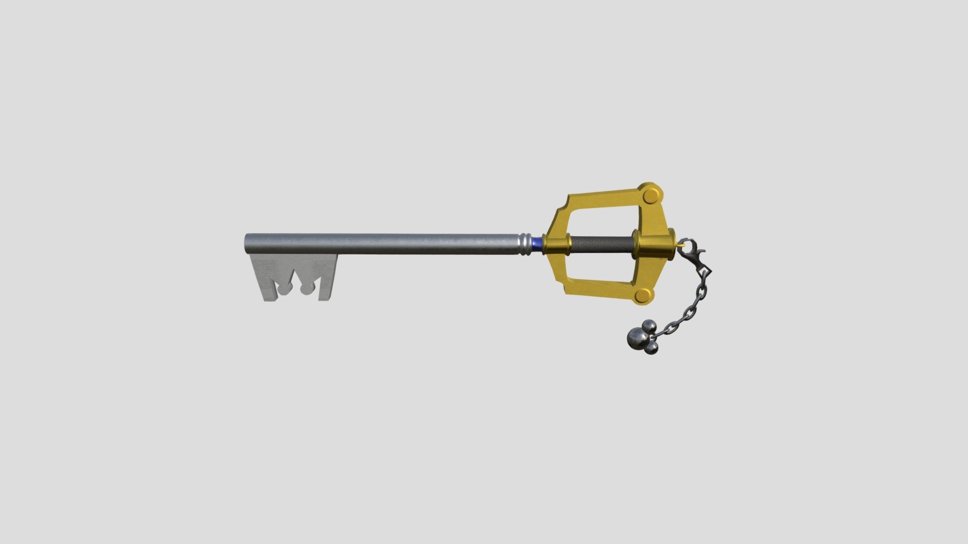 Kingdom Hearts Keyblade - 3D model by DarkRaven89 [529c57e] - Sketchfab