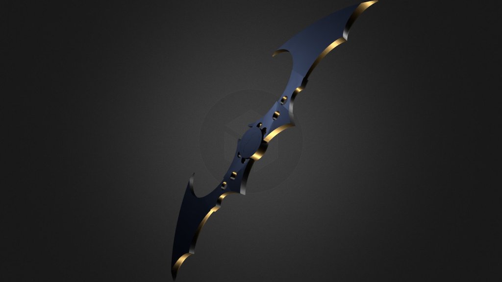 Batarang - Download Free 3D model by Zul Hernández (@zulHernandez1912 ...