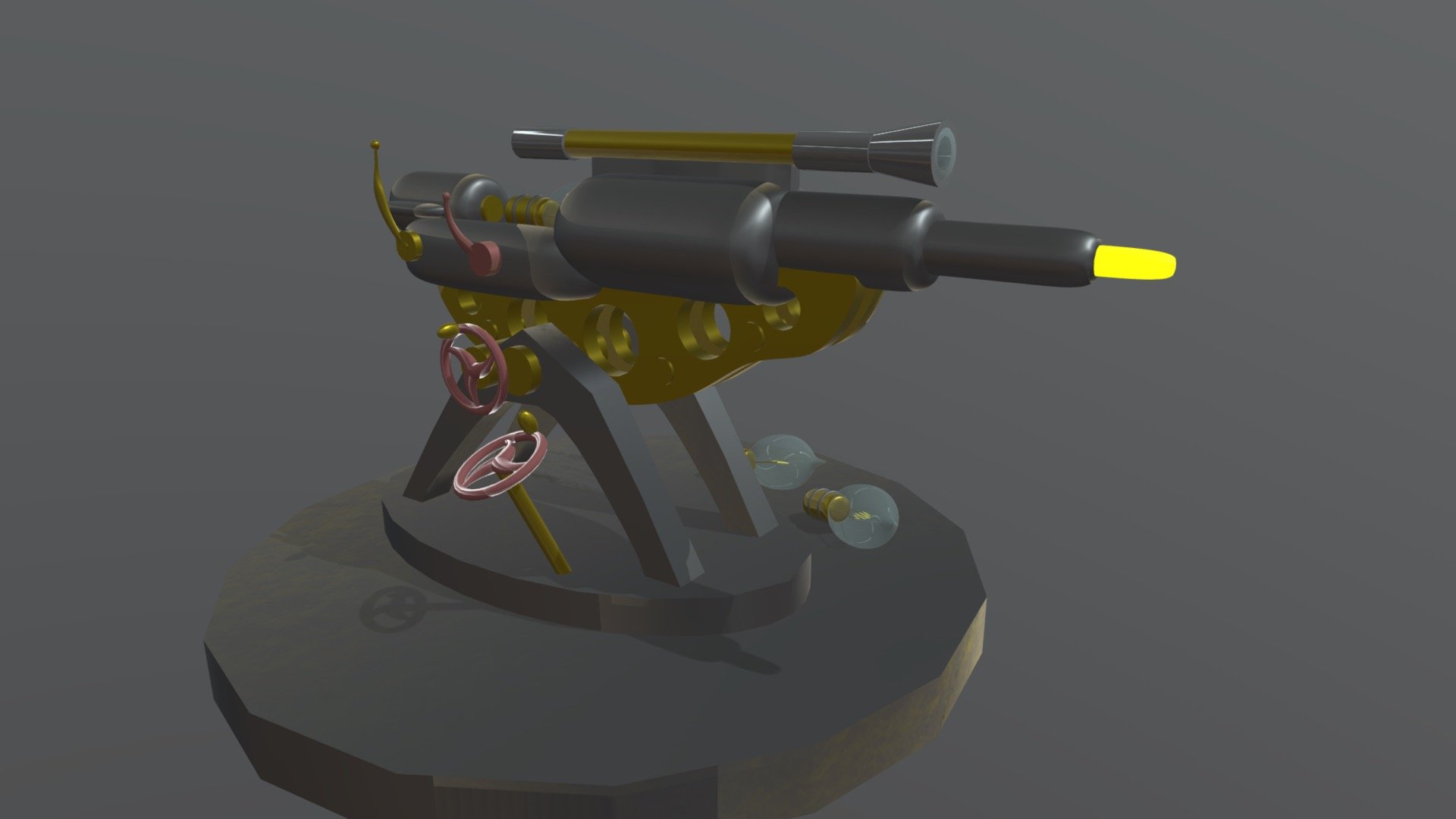 Ray Gun - Download Free 3D model by AVZ (@micropalaeontology) [529dc45 ...