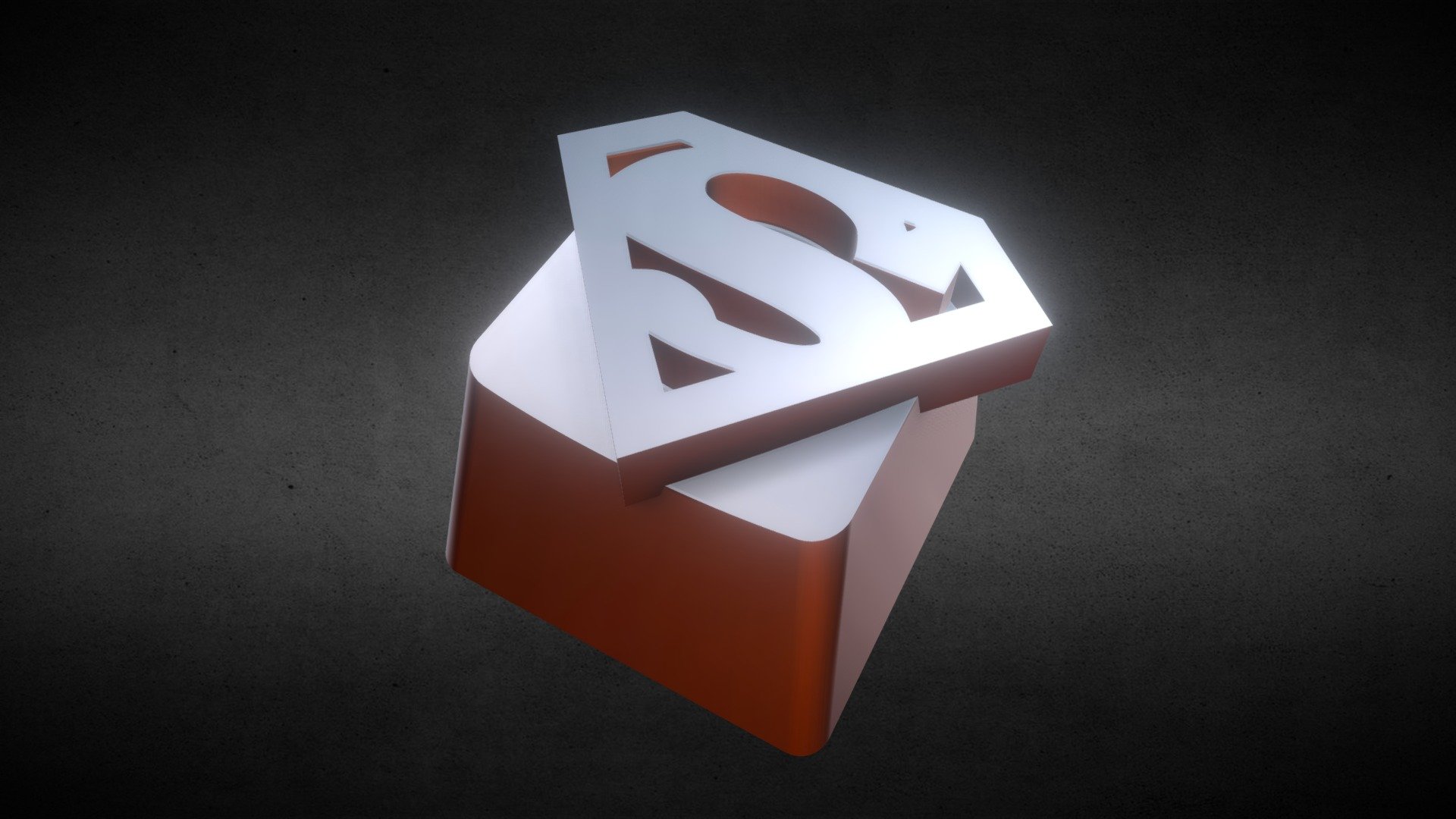 Superman KeyCap - Download Free 3D model by KIEUVUANHTU [529e08d ...