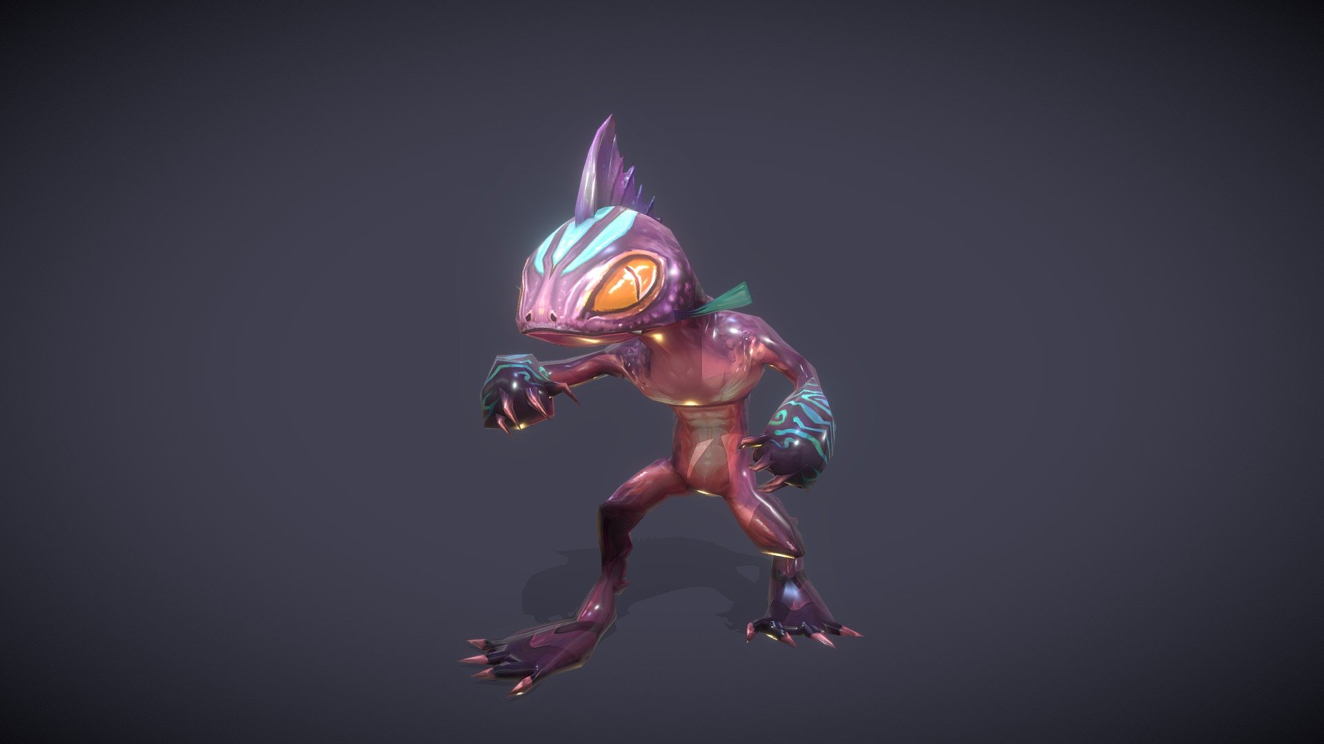 Deep One (4/6) - 3D model by Shadya Samaha (@ShadyaSamaha) [529efbb ...