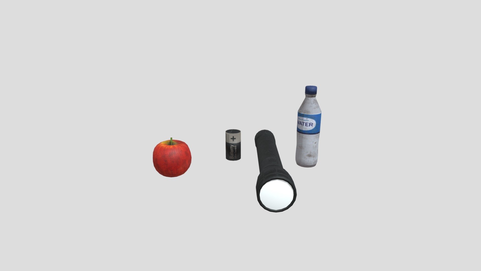Survival Kit - 3D model by benja546 [529fd69] - Sketchfab