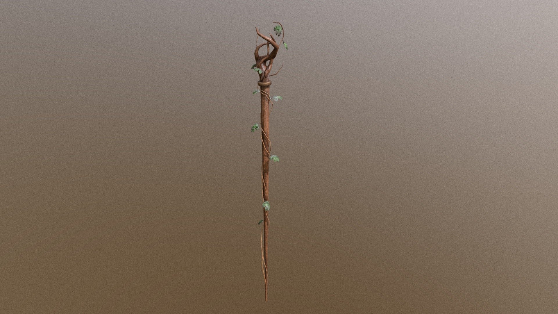 Staff of nature - Buy Royalty Free 3D model by Thomas Binder ...