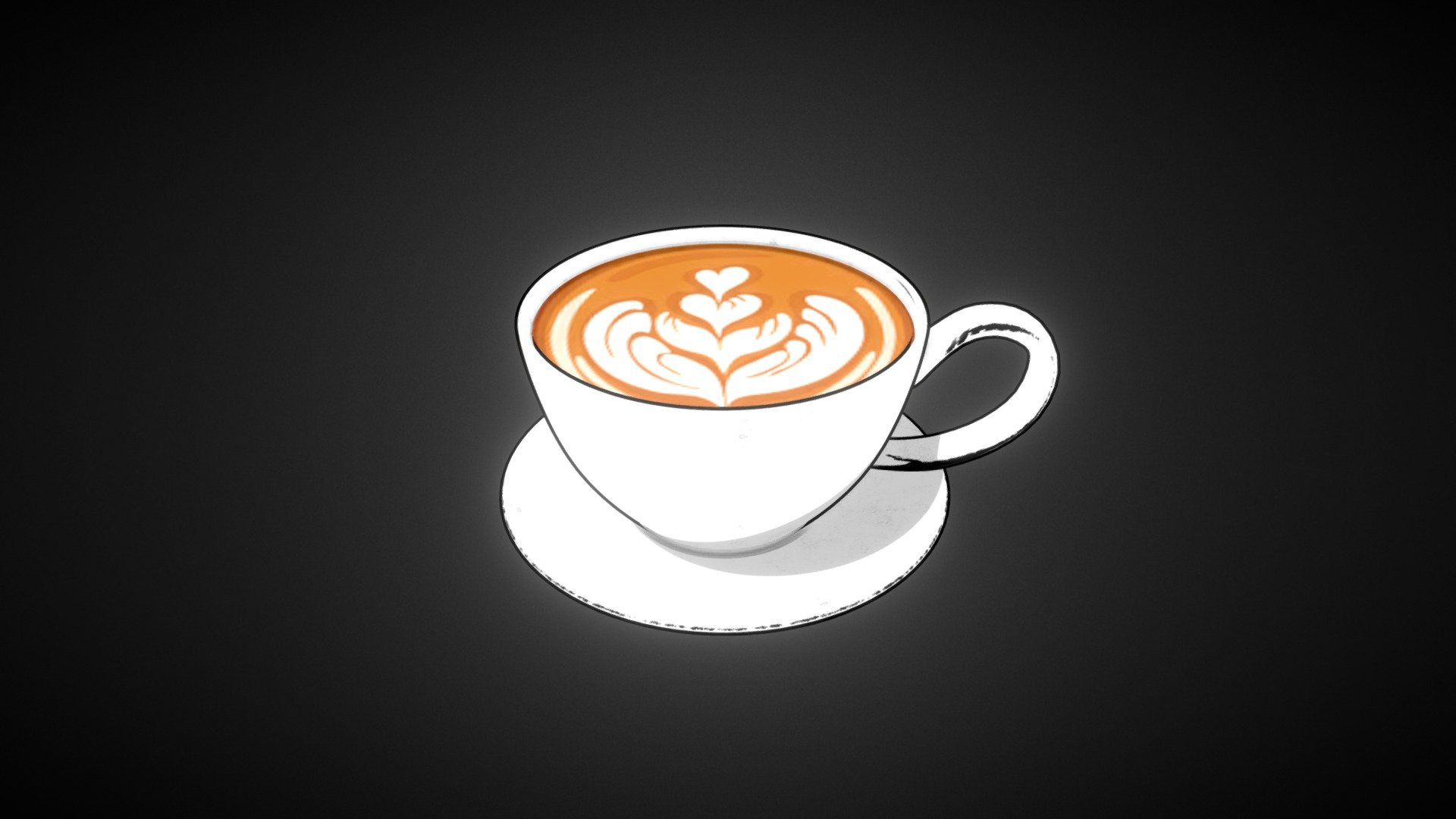 Coffee - Download Free 3D model by Kyyy_24 (@luckyardrianto27) [52a1742 ...