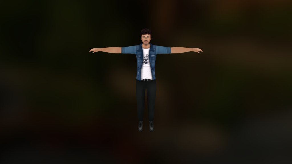 Male 09_Texture set 2 - 3D model by kailash3dMesh (@kailashwindow ...