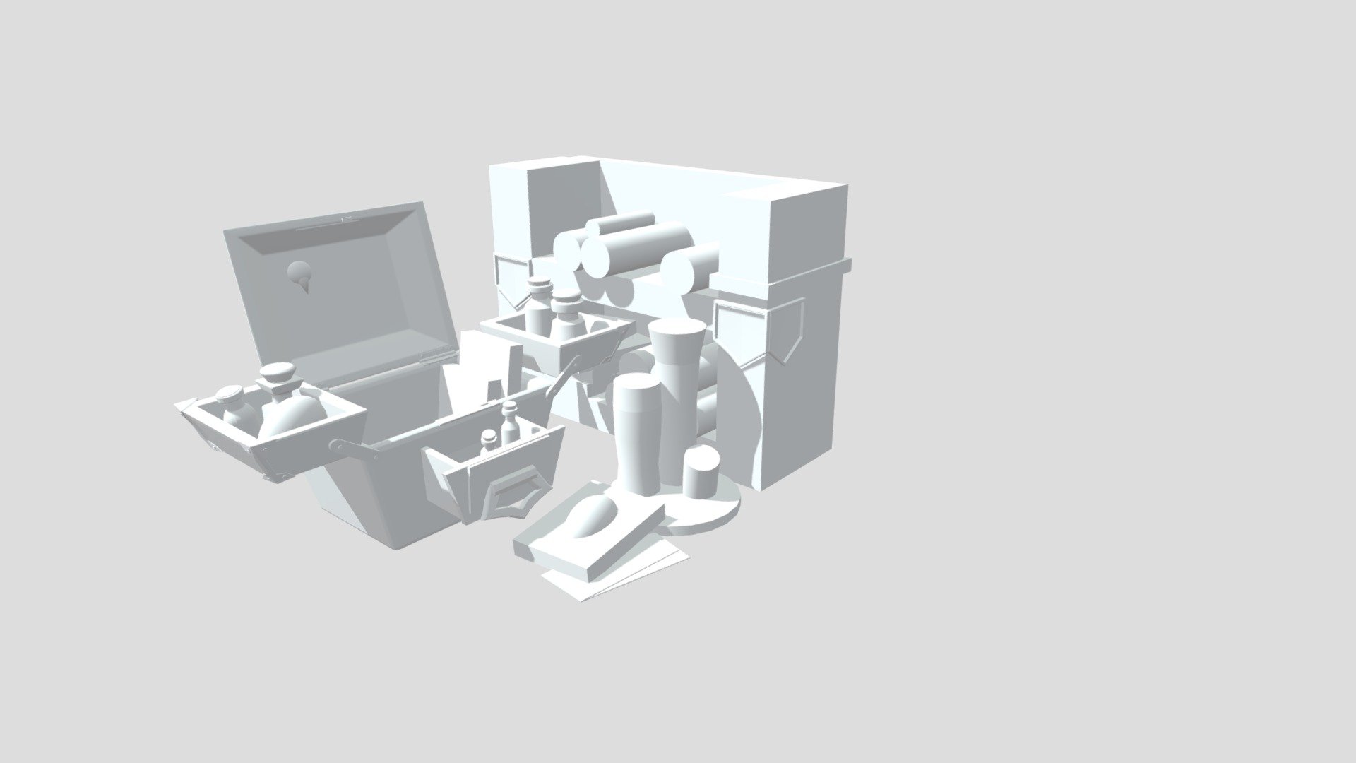 Junk_Box_2_2 - 3D model by Shawn2k1738 [52a266c] - Sketchfab