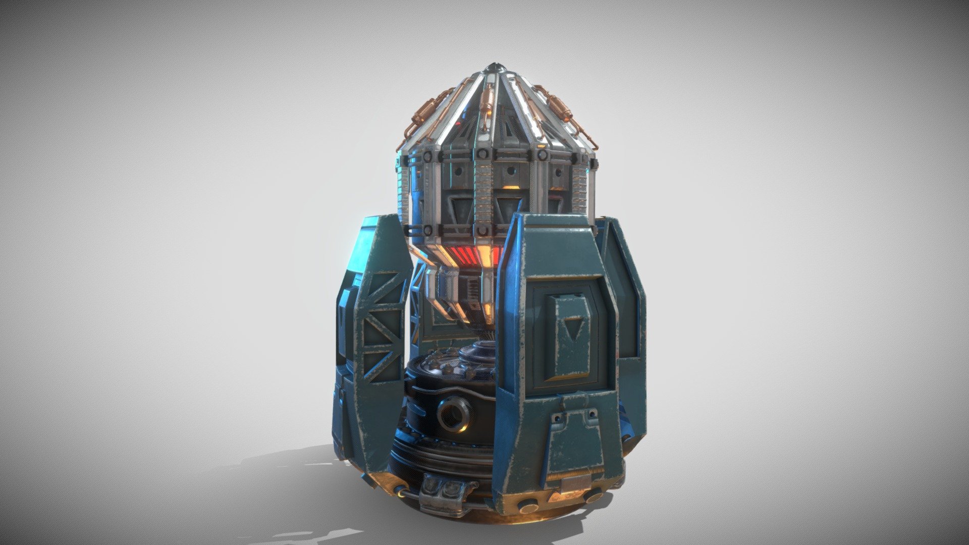 Sci-fi reactor/engine - Buy Royalty Free 3D model by Arash1984 [52a32da ...