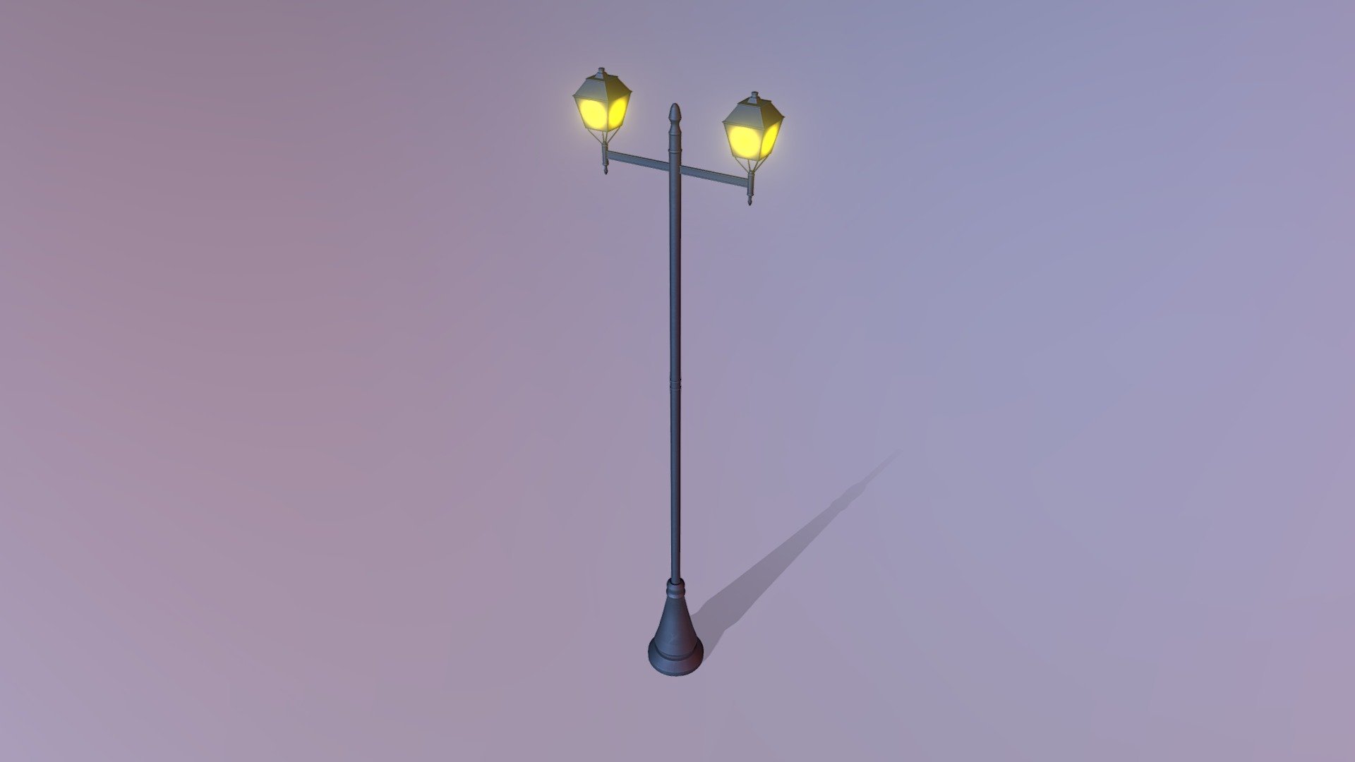 Street Lamp - Download Free 3D model by TJ Holowaychuk (@tjholowaychuk ...