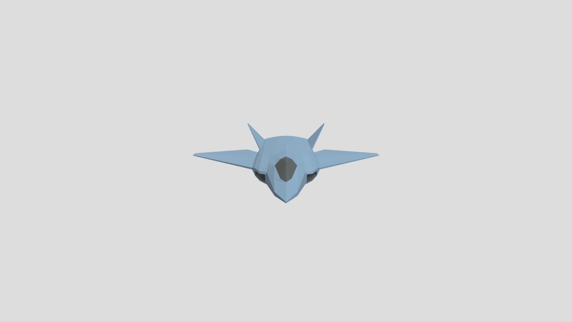 Low Poly Jet - Download Free 3D model by checkersai [52a4a81] - Sketchfab