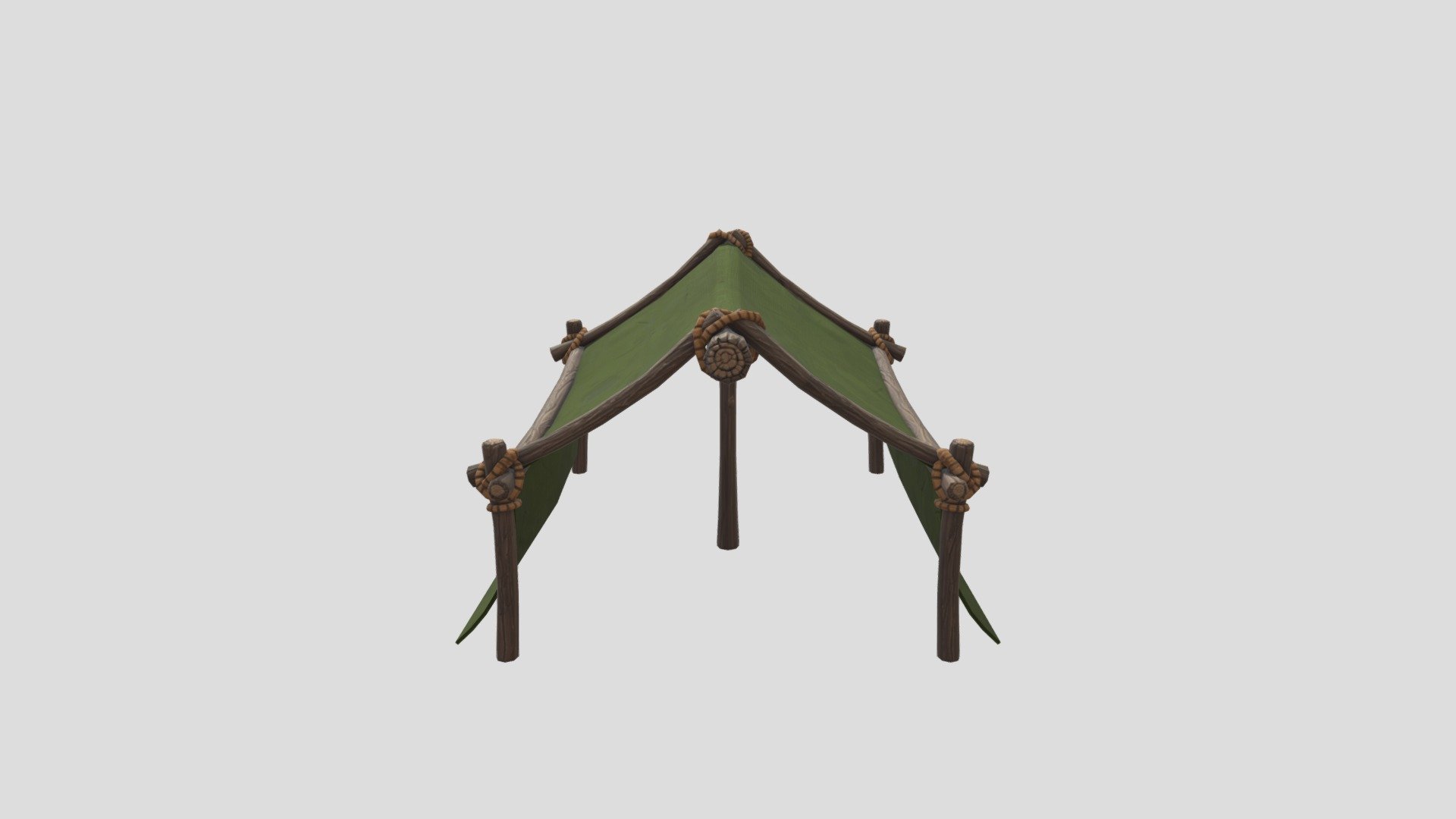 Stylized Tent - Download Free 3D model by hildegunstdermythenmetz ...
