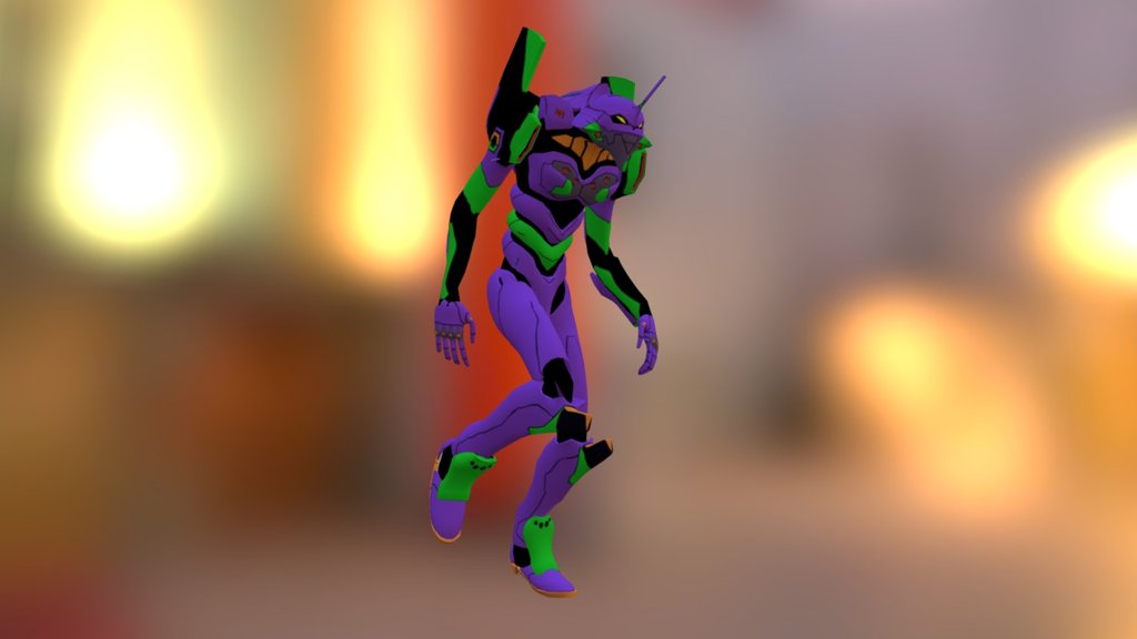 Eva 01 Run - 3D model by Rafa Rdz (@rafardz) [52a5df1] - Sketchfab