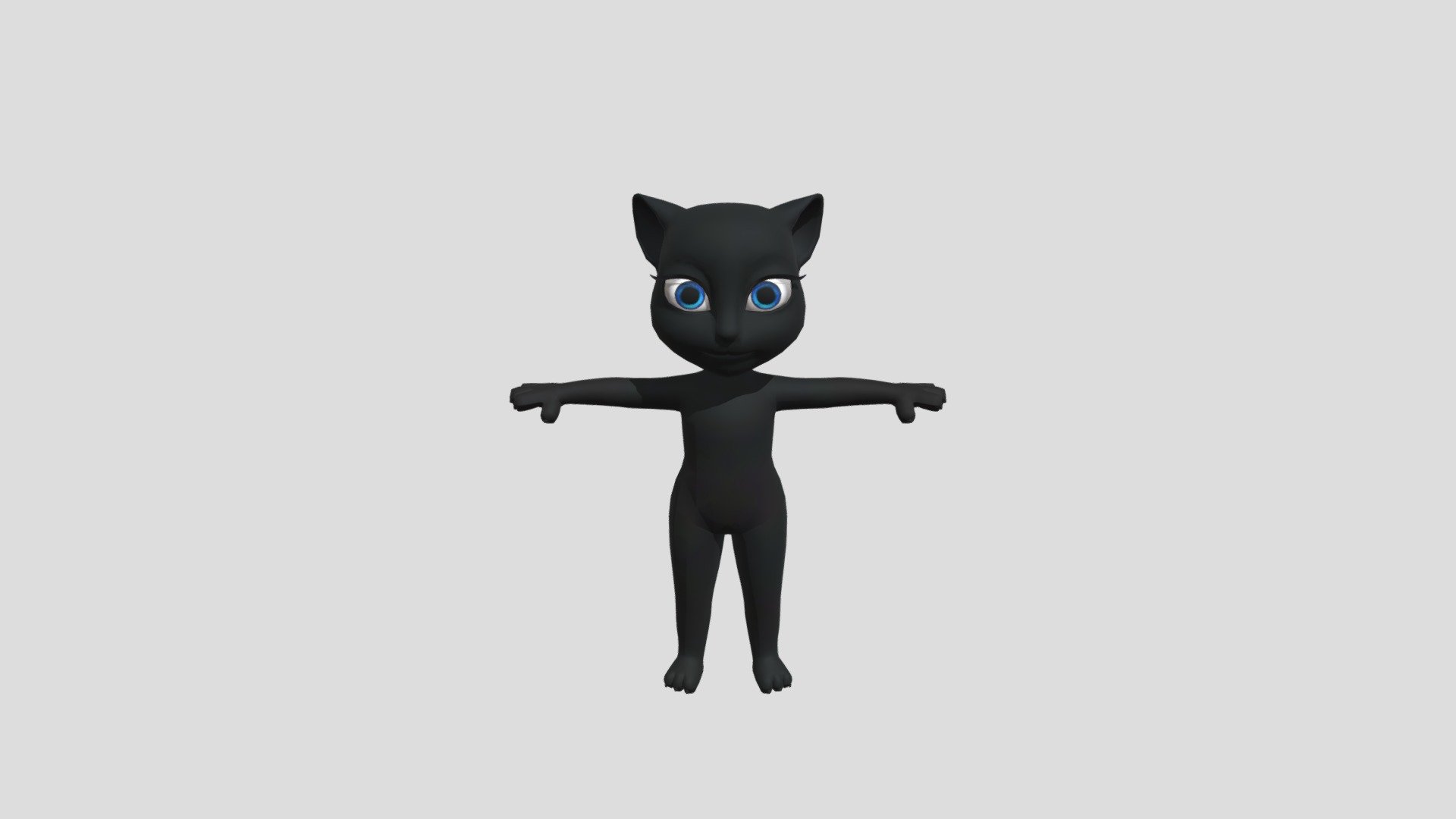 Talking Tom And Friends Studio Angela - 3D model by wndjwnfiwnf ...