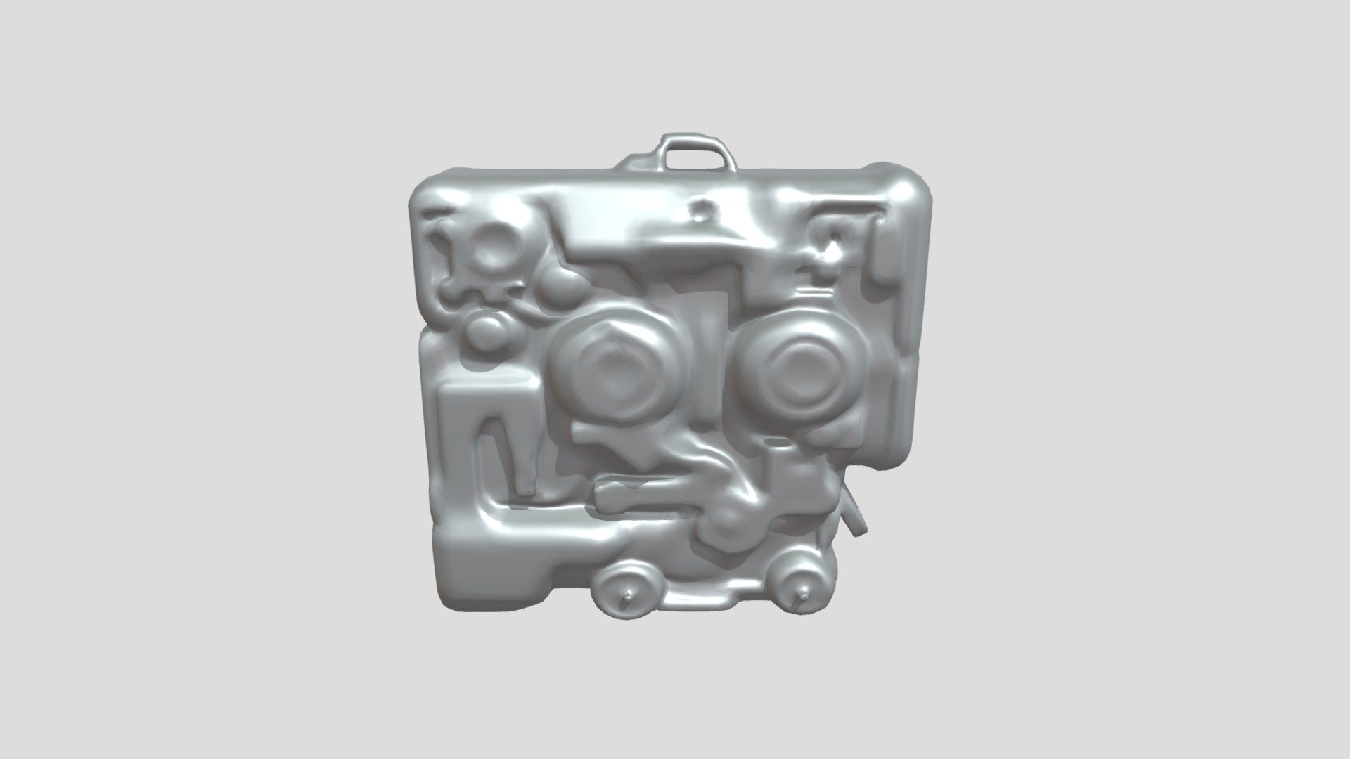 futuristic mechanical box - 3D model by hayang7721191 [52a6212] - Sketchfab