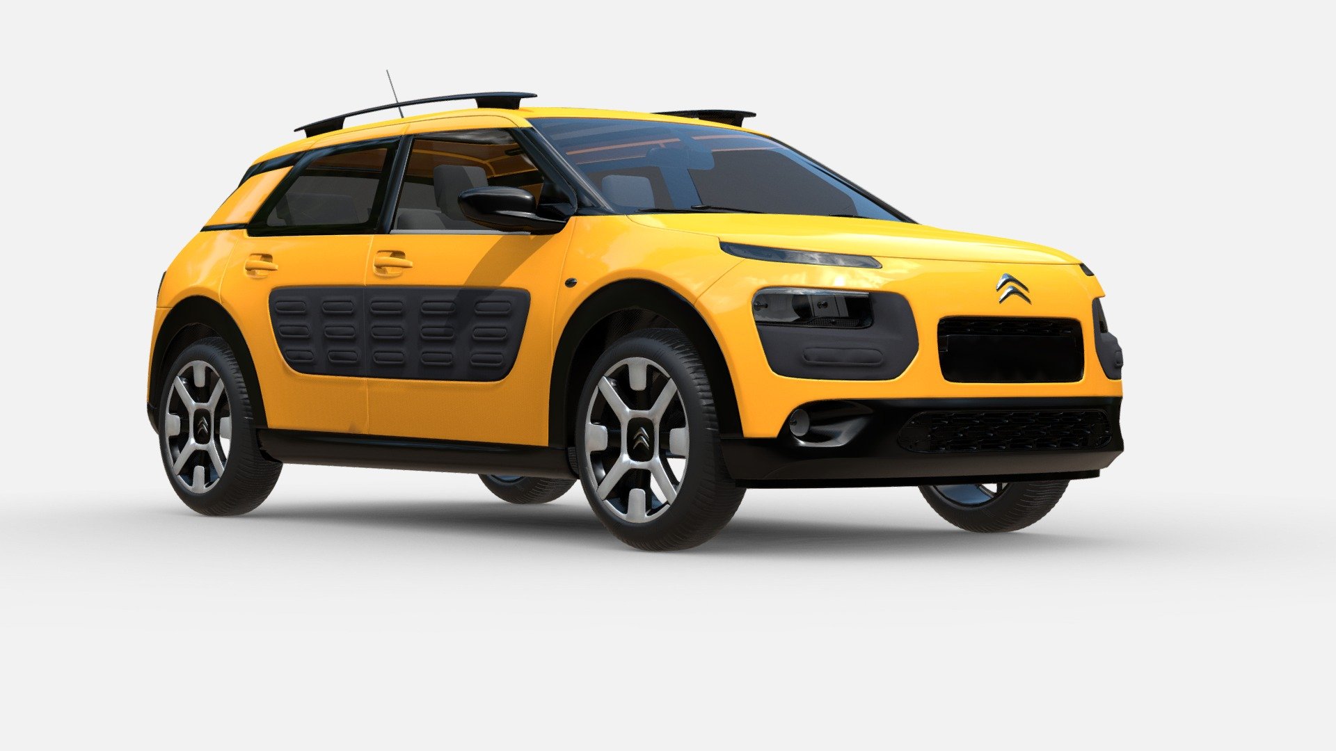 3d Model Citroen Cactus VR Ready - 3D model by zizian [52a6574] - Sketchfab