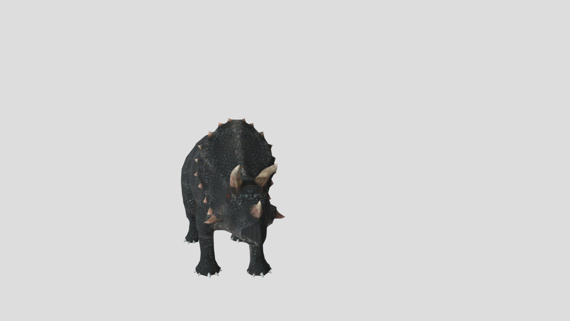 Triceratops from unity - Download Free 3D model by dead tubby's (@Dead ...