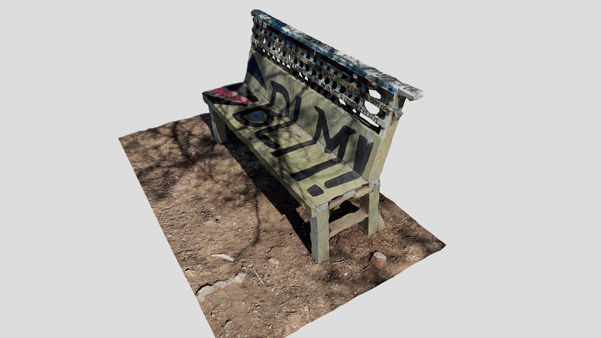 6: BLM bench - Download Free 3D model by macdo219 [52a9872] - Sketchfab