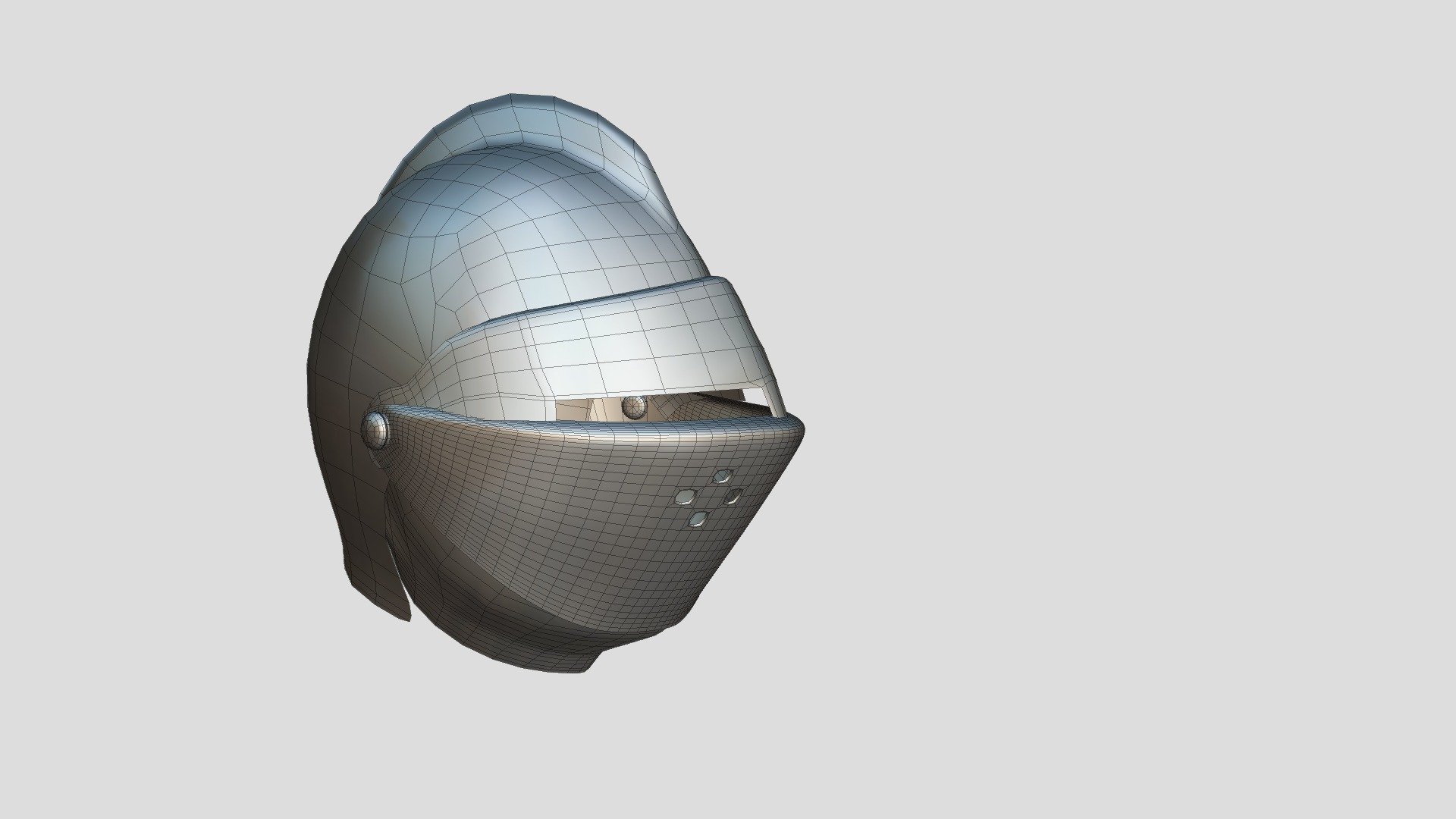Closed Helmet - 3D model by MitroModels [52a9984] - Sketchfab