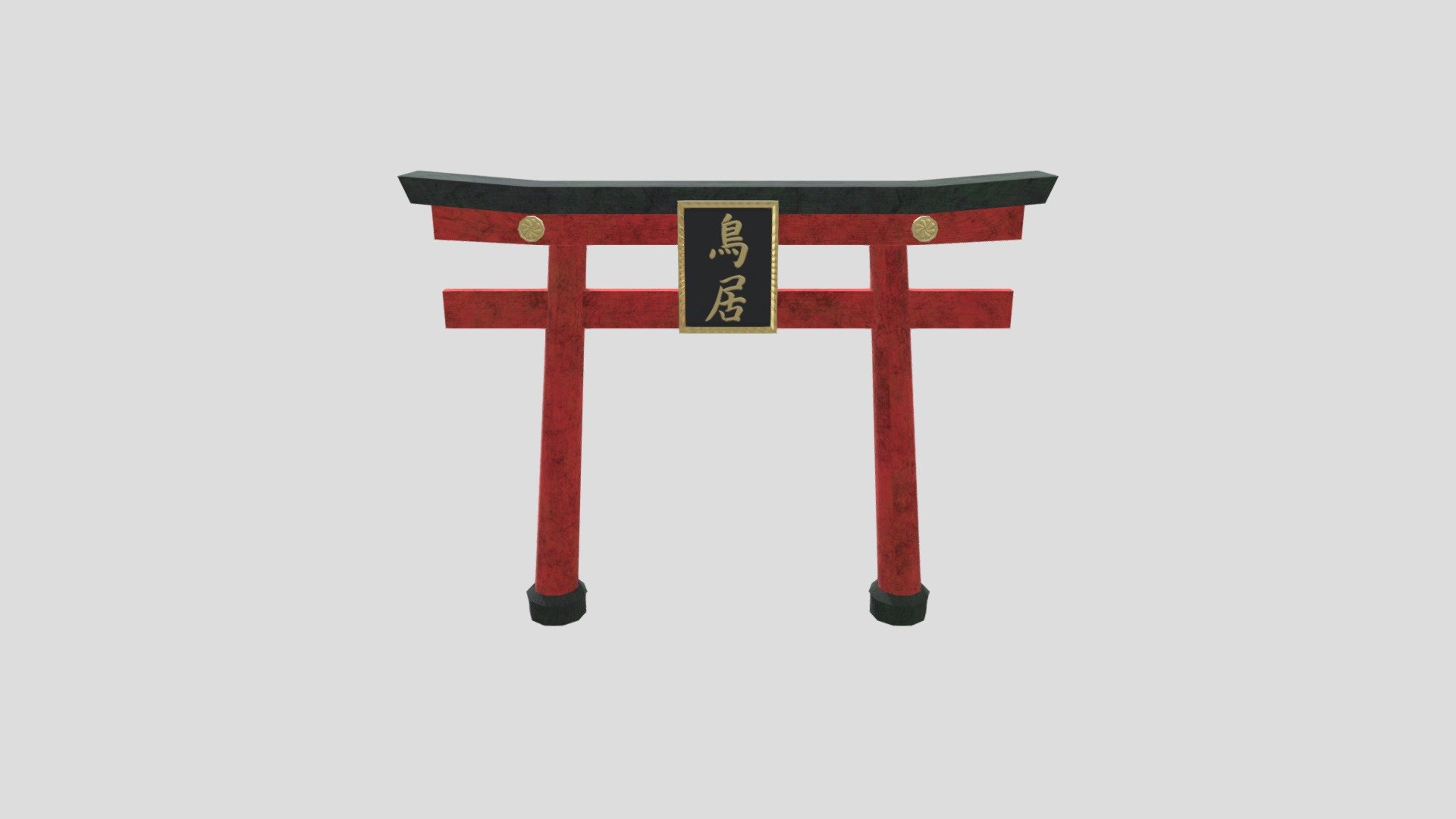 Torii - Download Free 3D model by JamieKing160210137 [52abec9] - Sketchfab