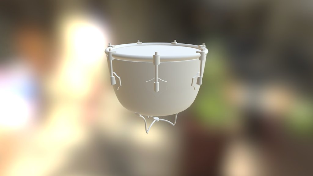 Timpani - 3D model by bnopnia [52abf14] - Sketchfab