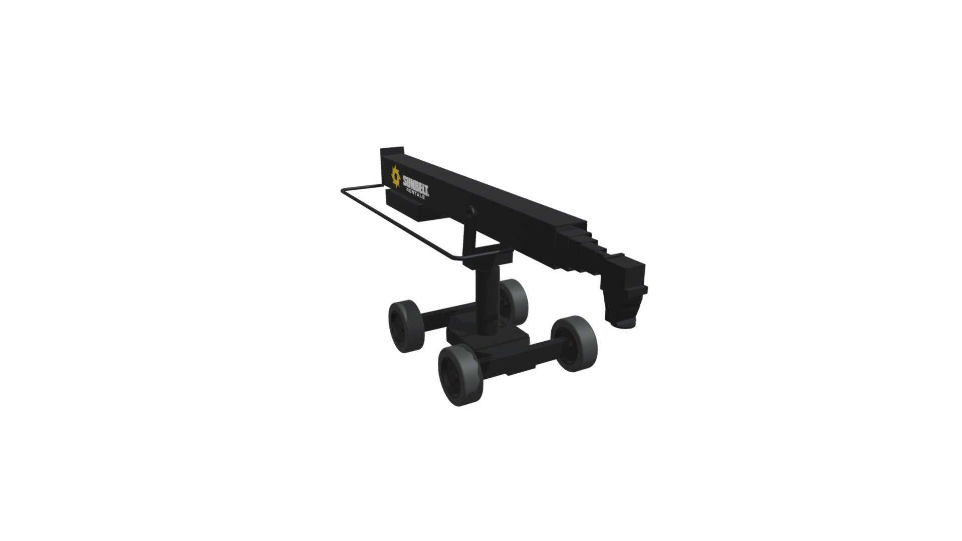 Telescopic Crane - Scorpio 38 - 3D model by bimstore (@Revitspace) [52abfc0] - Sketchfab