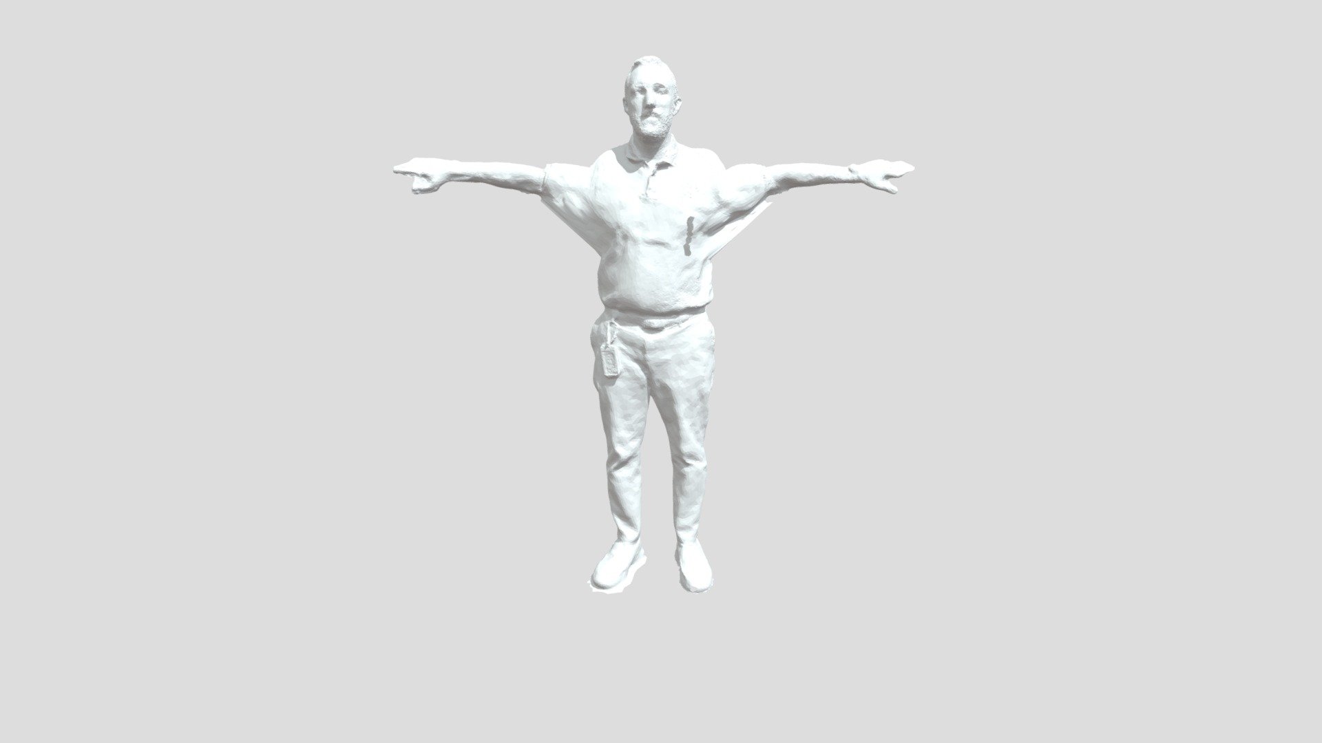 T- Pose - 3D model by kevin.quinn [52ae377] - Sketchfab