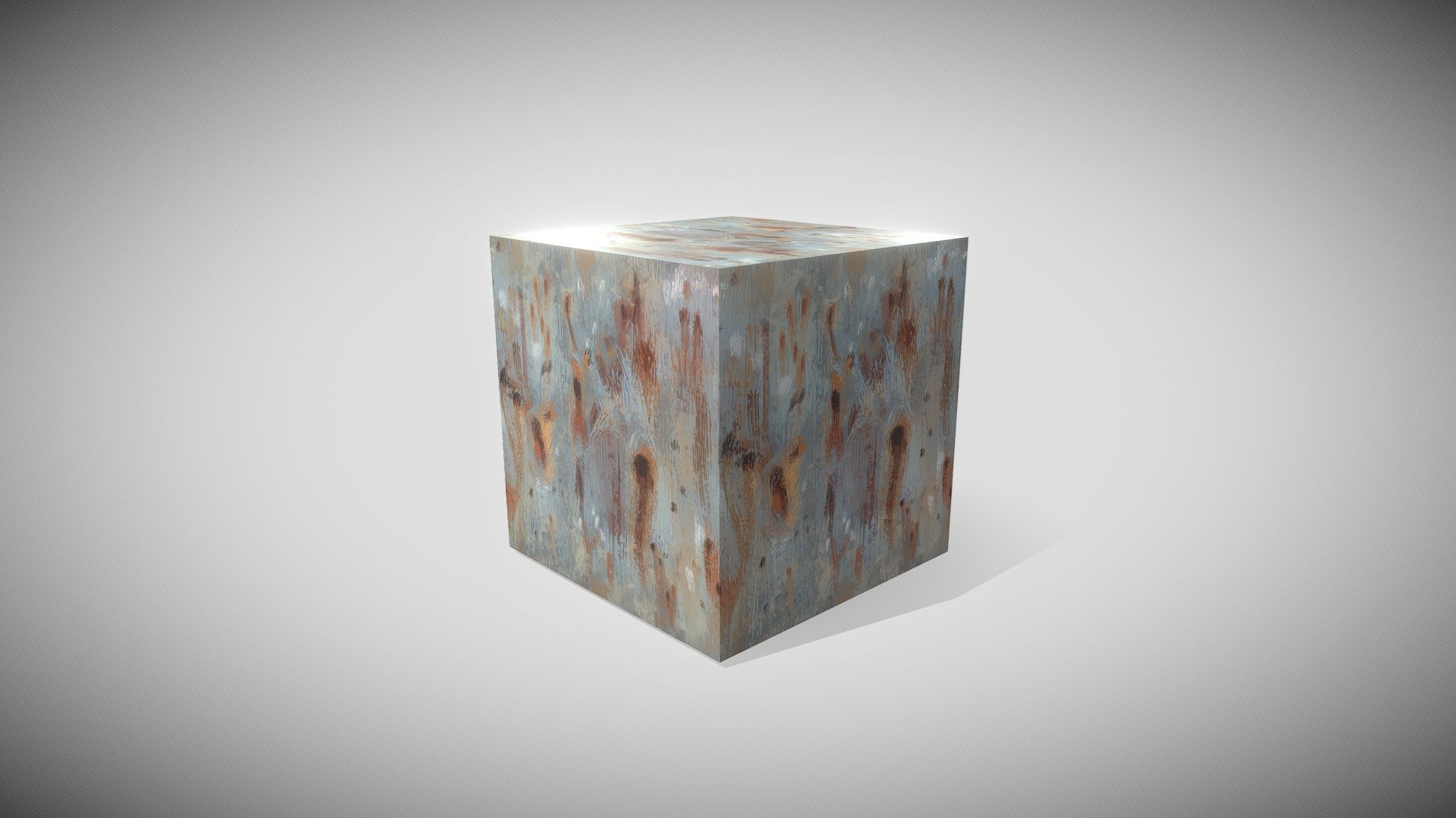Cube_Metal - 3D model by Ambar Troya (@ambarushita) [52af55c] - Sketchfab
