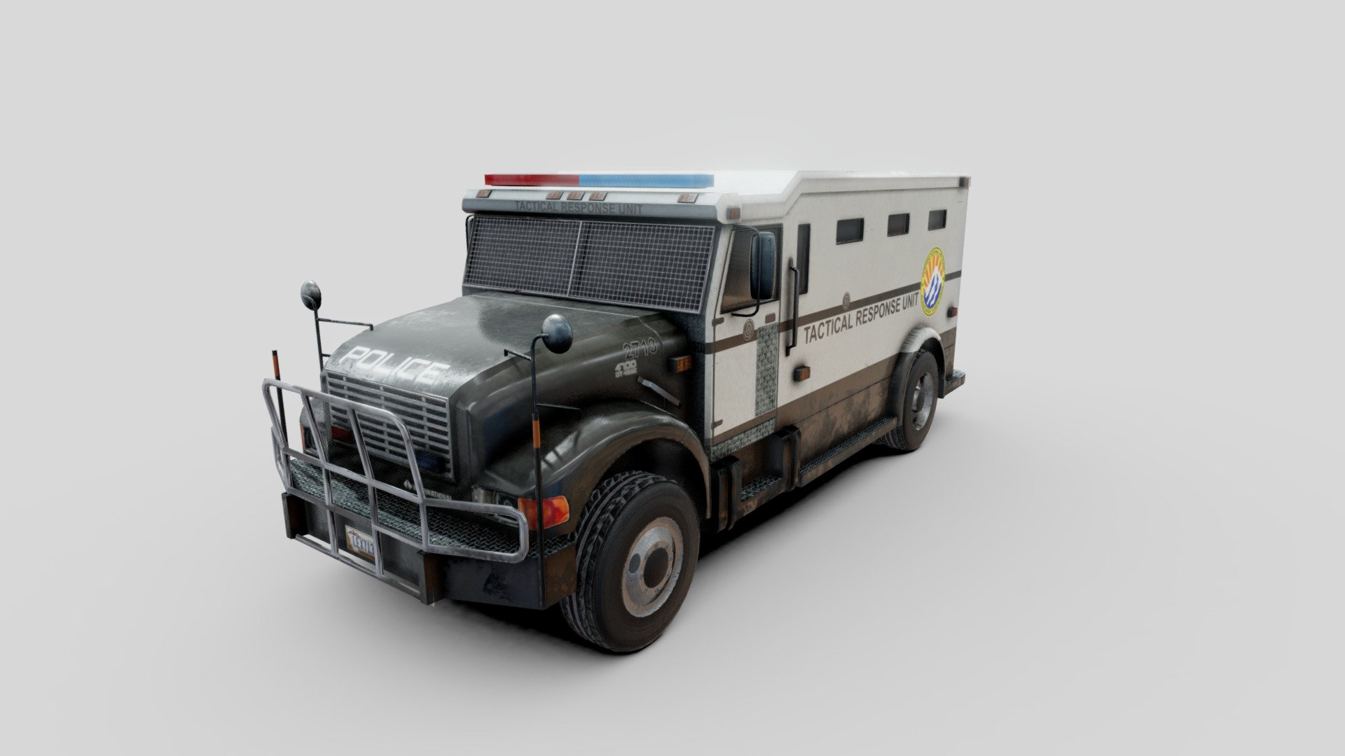 International 4700 Tactical Response Unit - 3D model by Lex713 ...