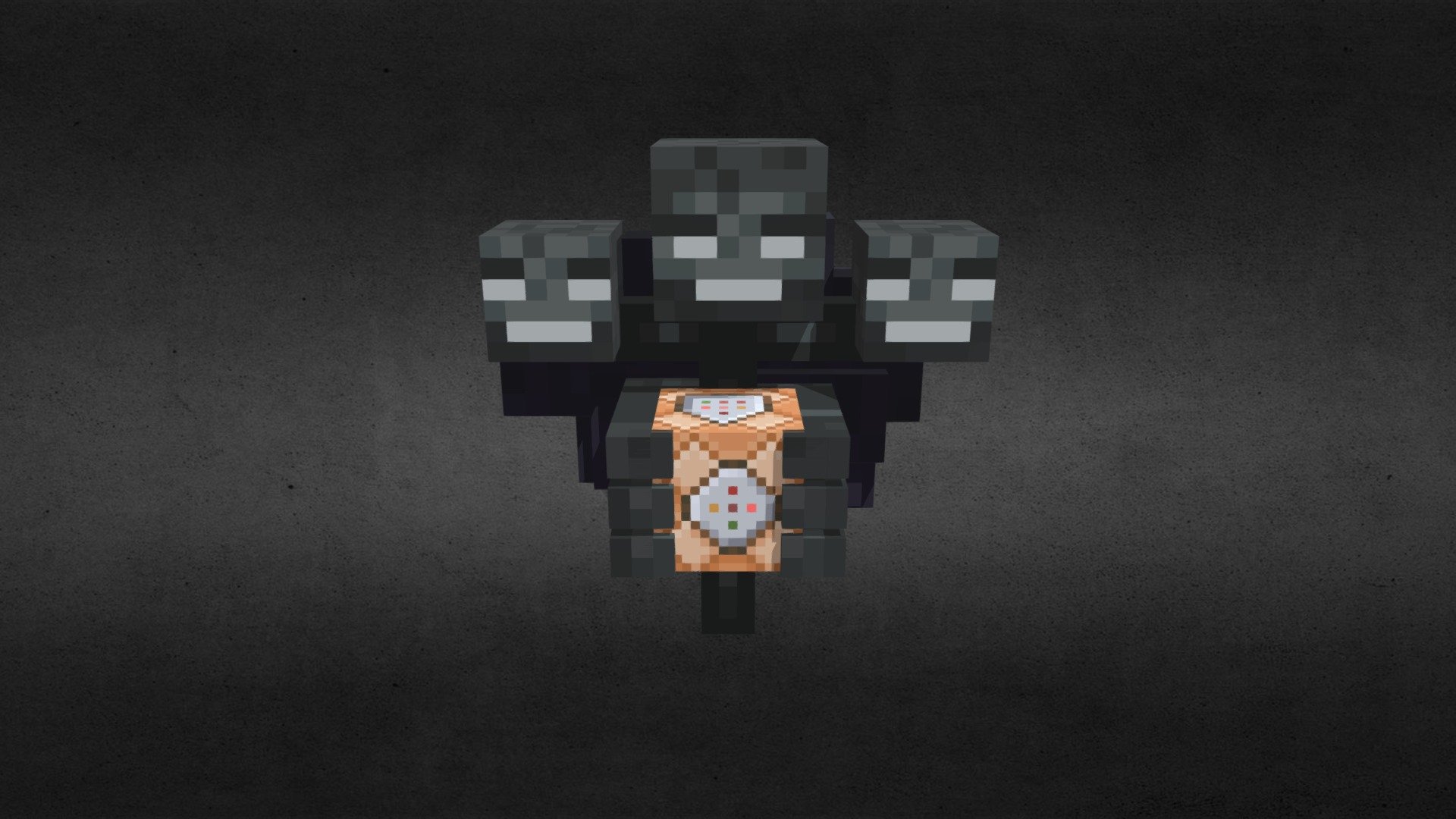 Wither Storm Phase1 With Animation - Download Free 3D model by Nether ...