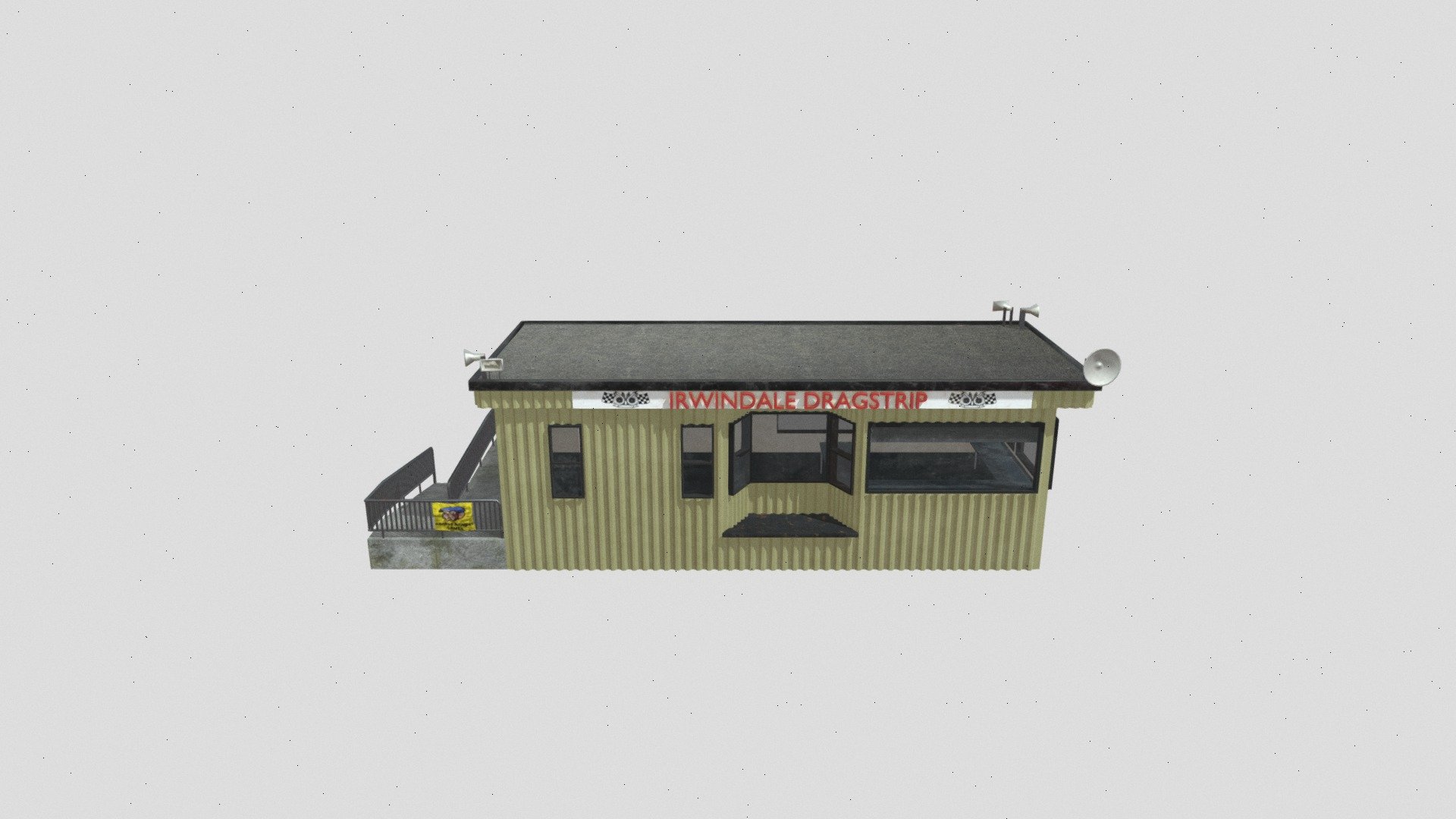 Race Track Building _ 01 - 3D model by jjjstnjjj [52b4b88] - Sketchfab