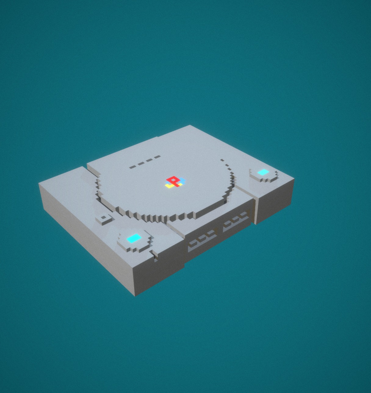PlayStation 1 - 3D model by ciara. (@ciara) [52b585f] - Sketchfab