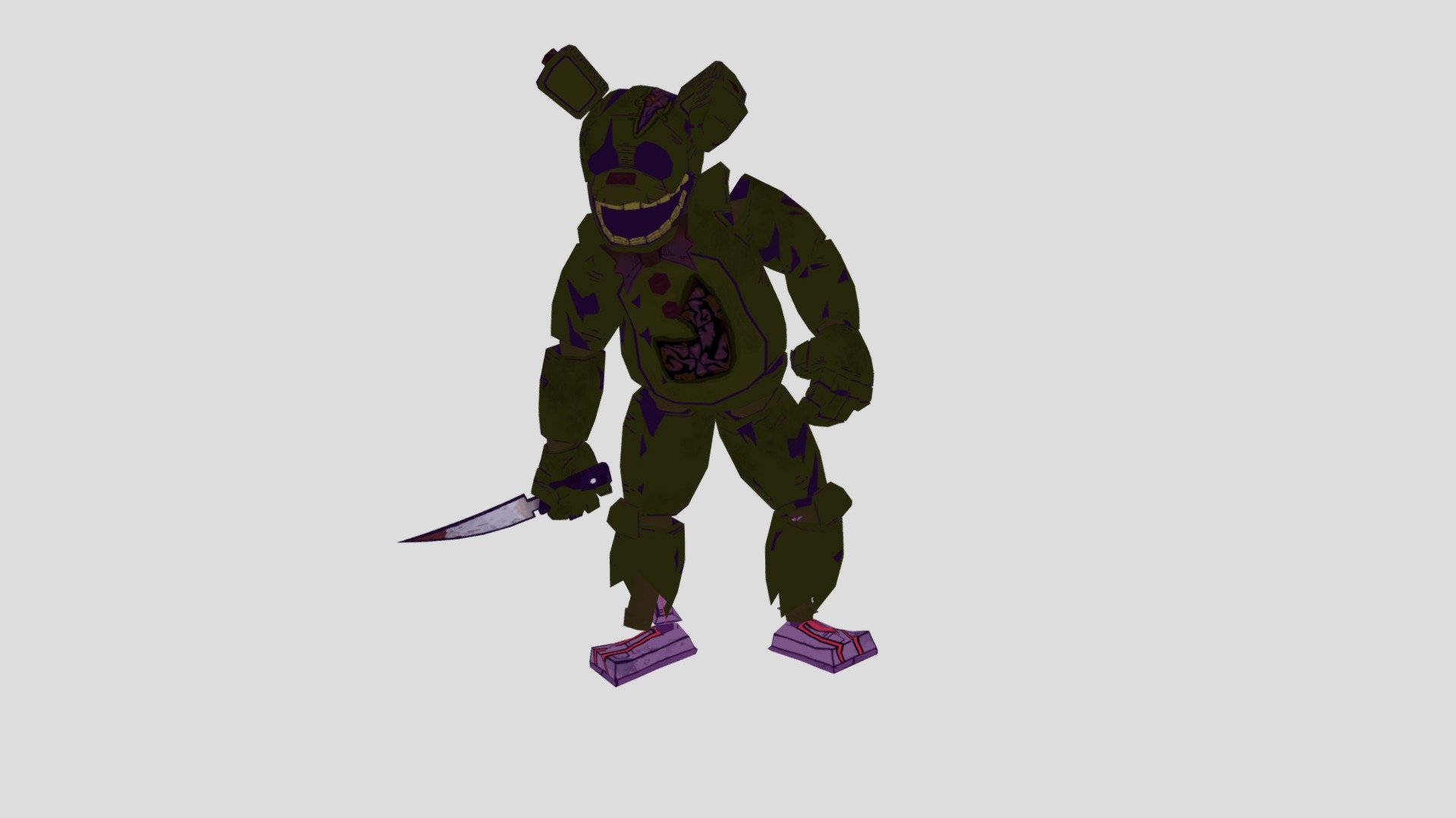 New retro SpringTrap [SHOWCASE] - 3D model by Bingus (@Fnaf_guy ...