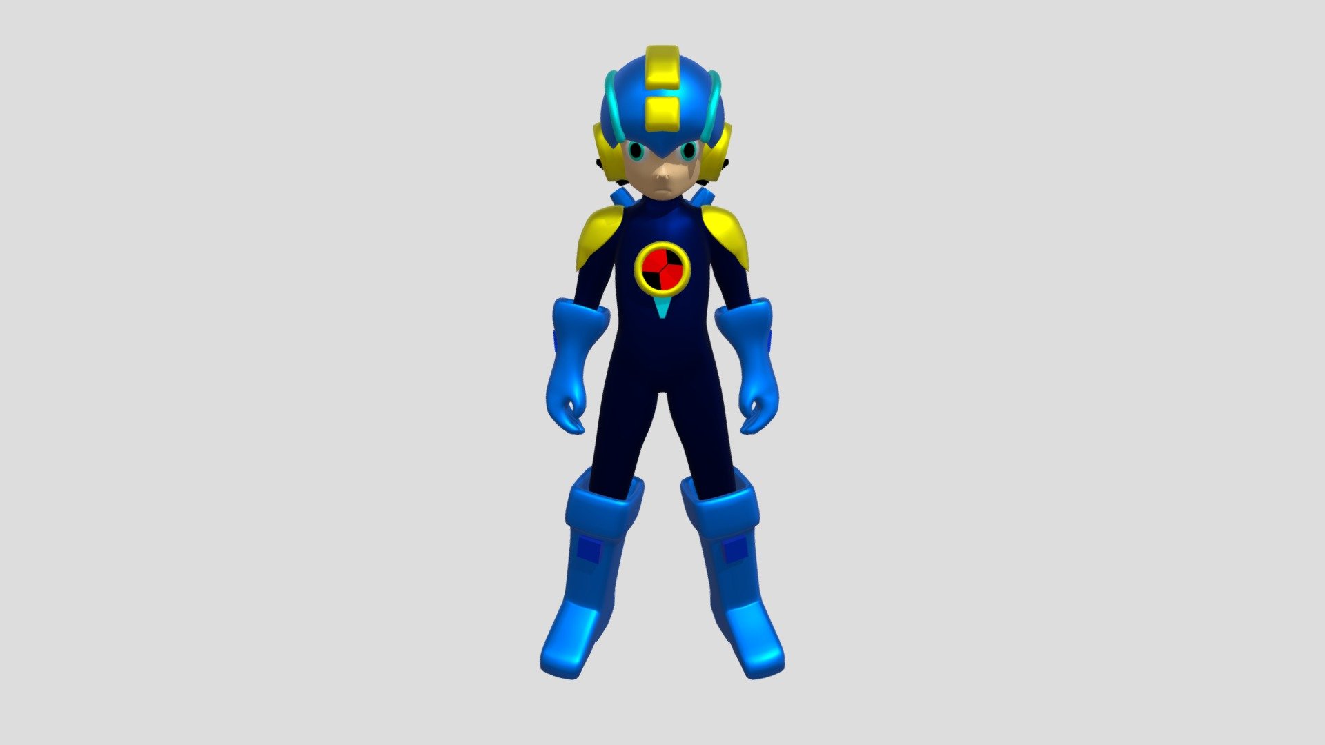Capcom Mega-Man - Buy Royalty Free 3D model by gustavoarsenio [52b94ae ...