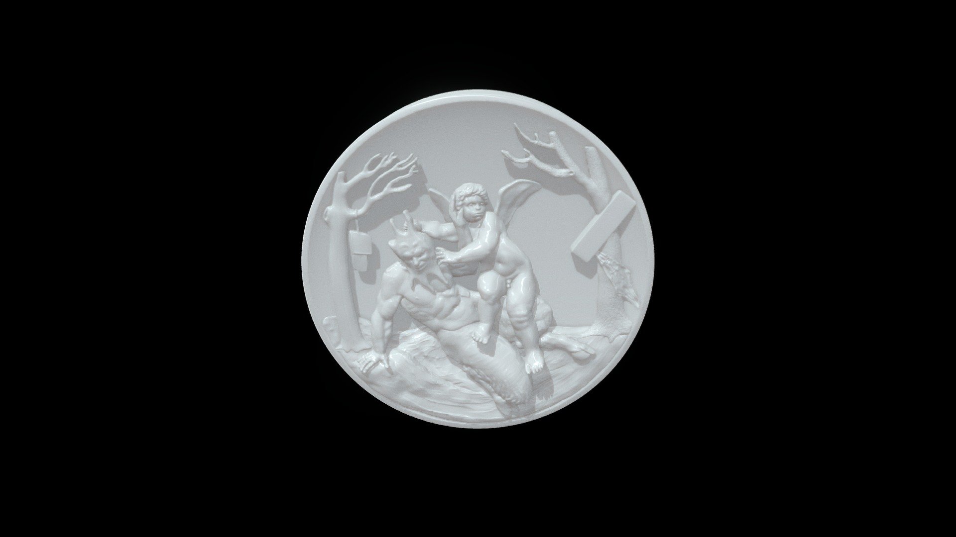 medallion 2 - 3D model by DanielWilliamsArt [52baa7f] - Sketchfab