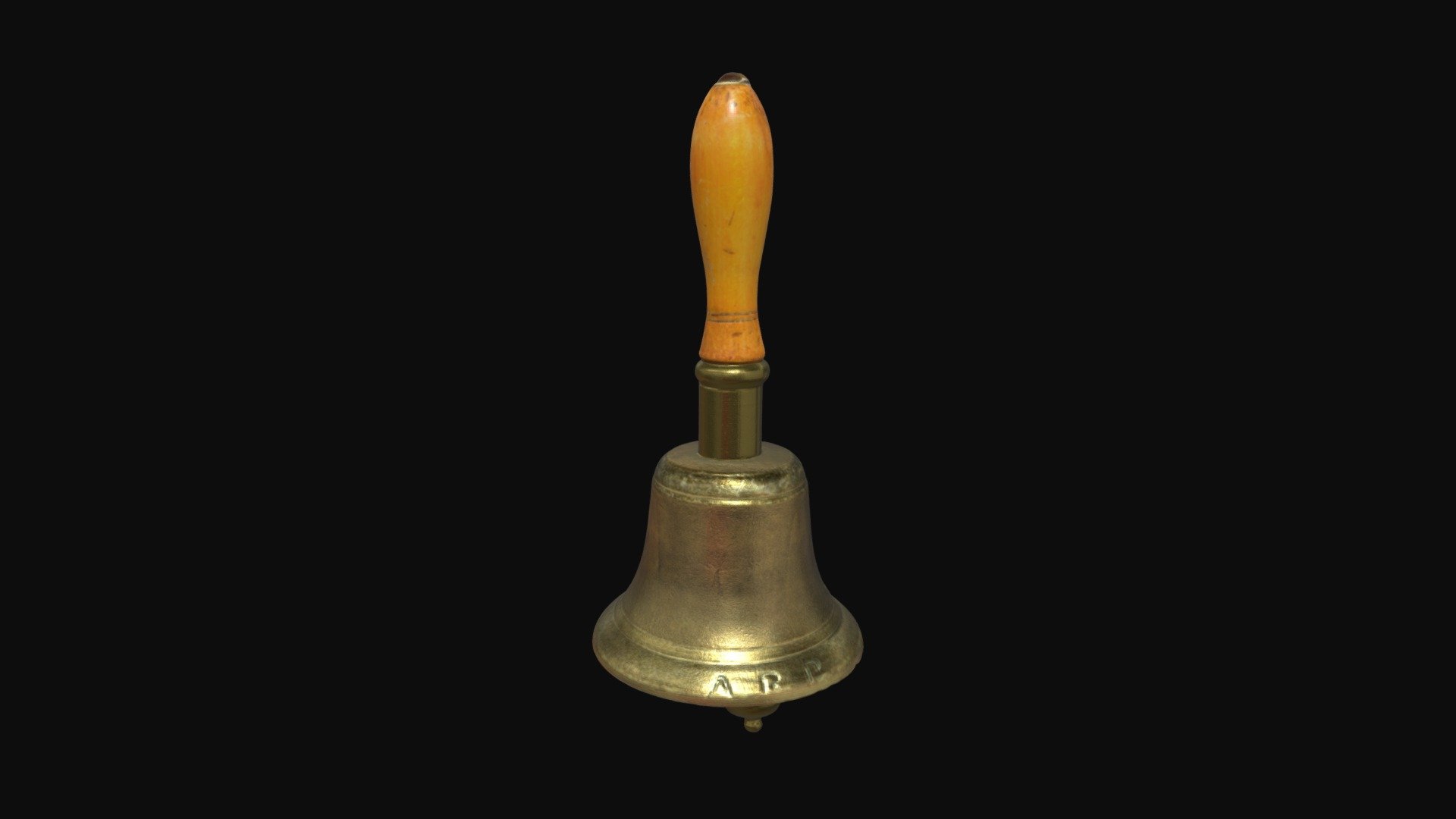 WWII ARP Hand Bell - 3D model by toru_vfx [52badc3] - Sketchfab