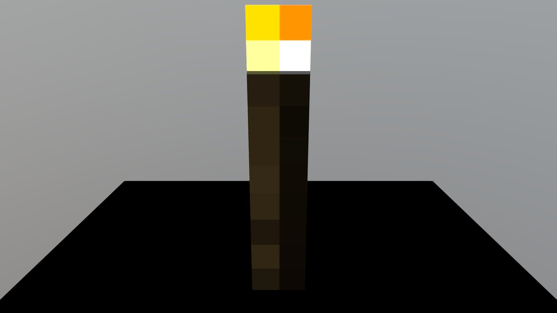 Minecraft Torch 1 3d Model By Hyper Sonic 1168342 [52badfc] Sketchfab
