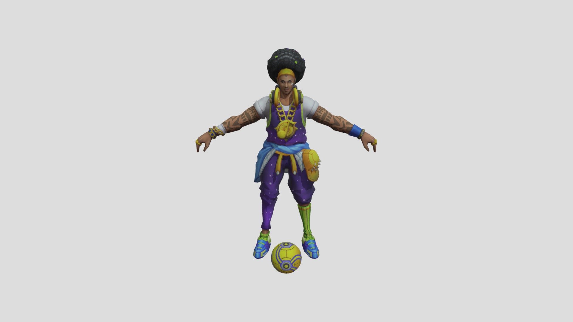 Bruno DJ - Mobile Legends - Download Free 3D model by intermezzo9 ...