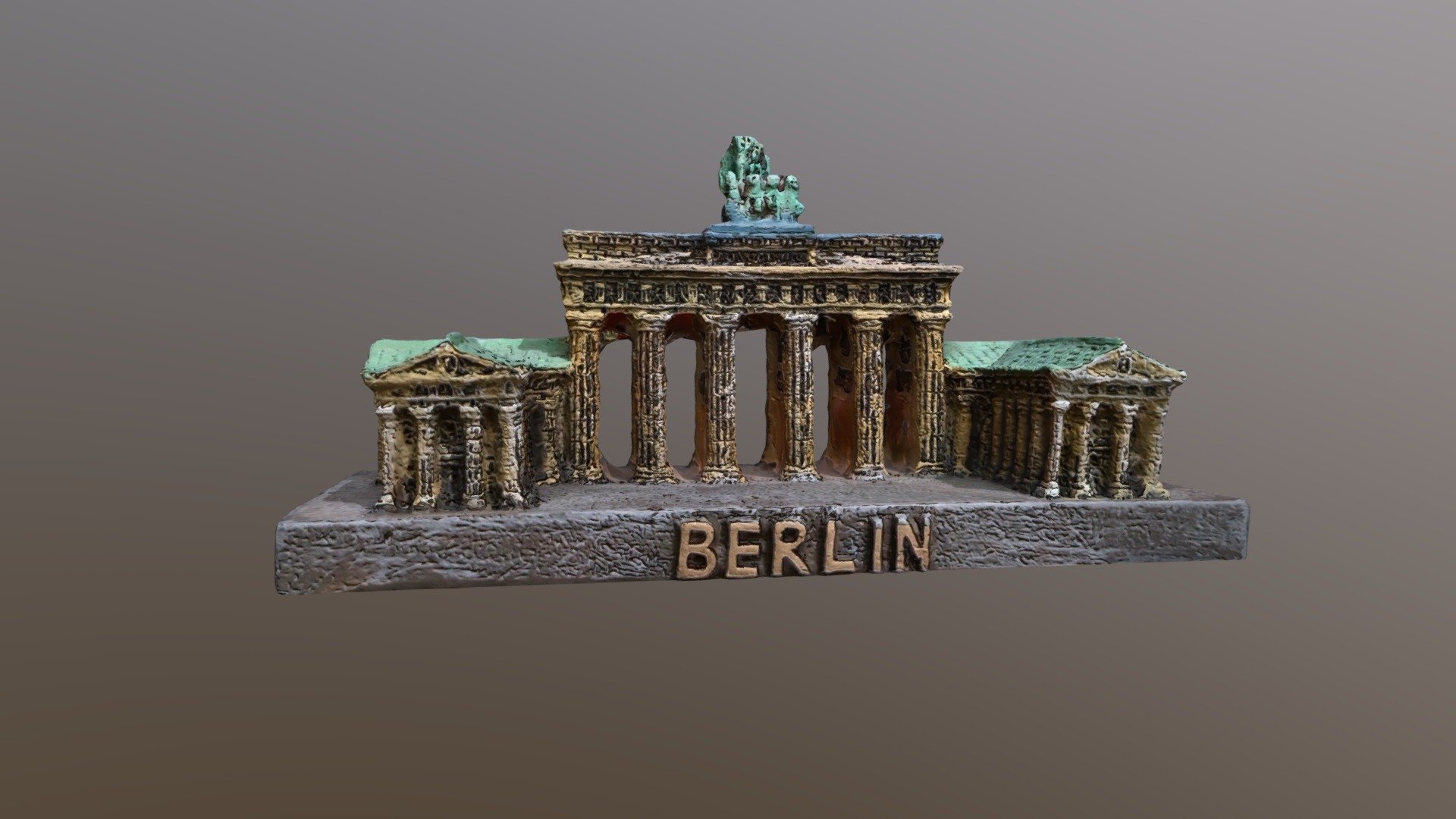 Brandenburger Tor Gate - Buy Royalty Free 3D model by Thomas Binder ...