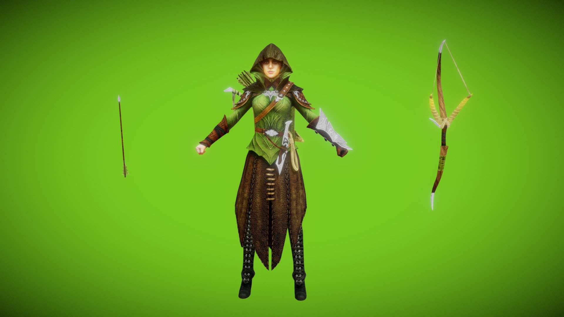 Archy Elf - Buy Royalty Free 3D model by Luna Studio (@StudioLuna ...