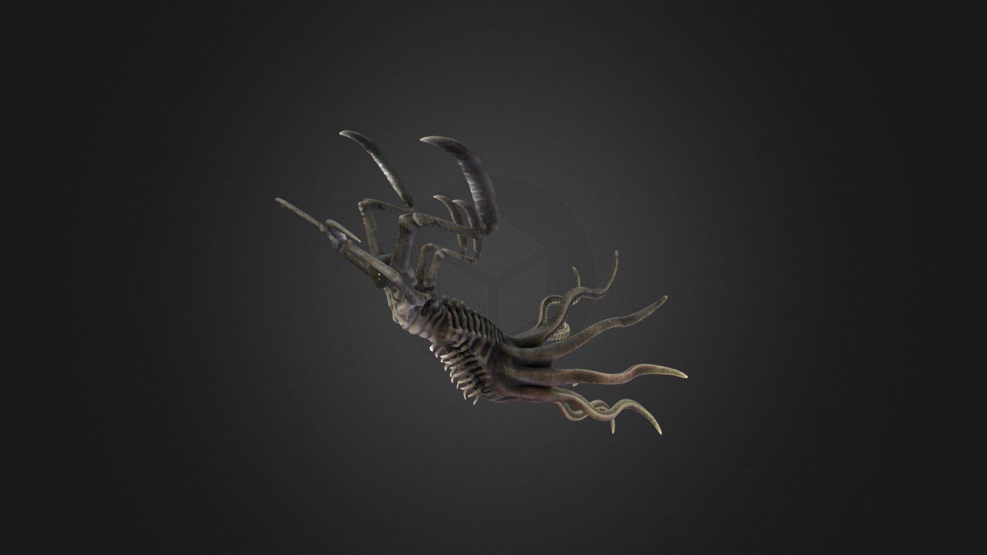 Water creature - Download Free 3D model by Radoslaw Kurczewski ...