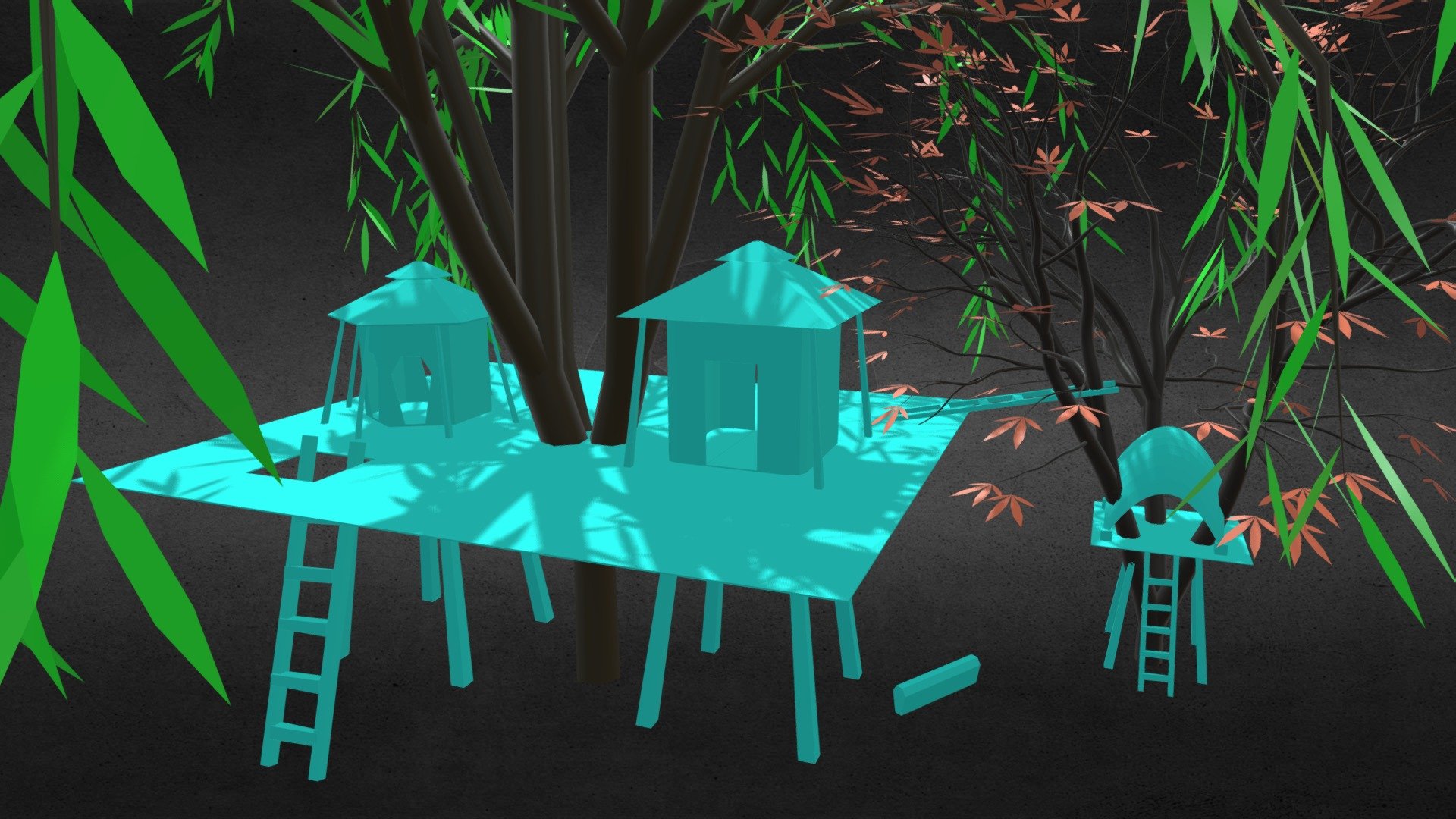 Tree House - 3D model by DR (@dhananjayspda) [52bf998] - Sketchfab