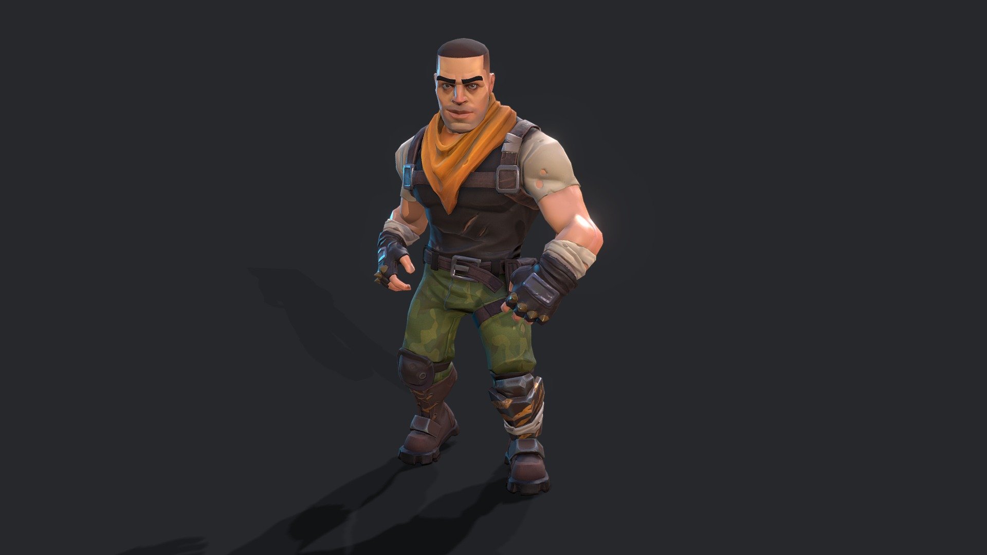 My Soldier - 3D model by Vlad Ovoy (@mitrilsh9) [52bfa3a] - Sketchfab
