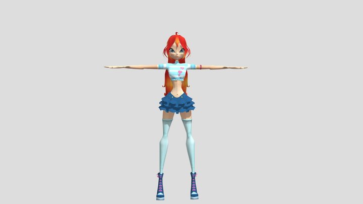 Winx 3D models - Sketchfab