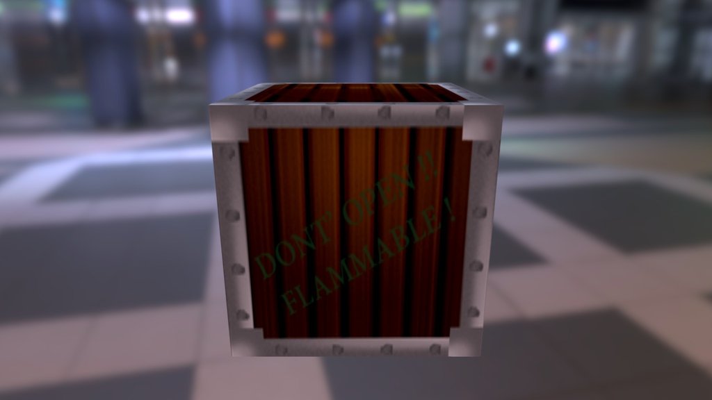 Crate - 3D model by rrlucas1 [52c1e76] - Sketchfab