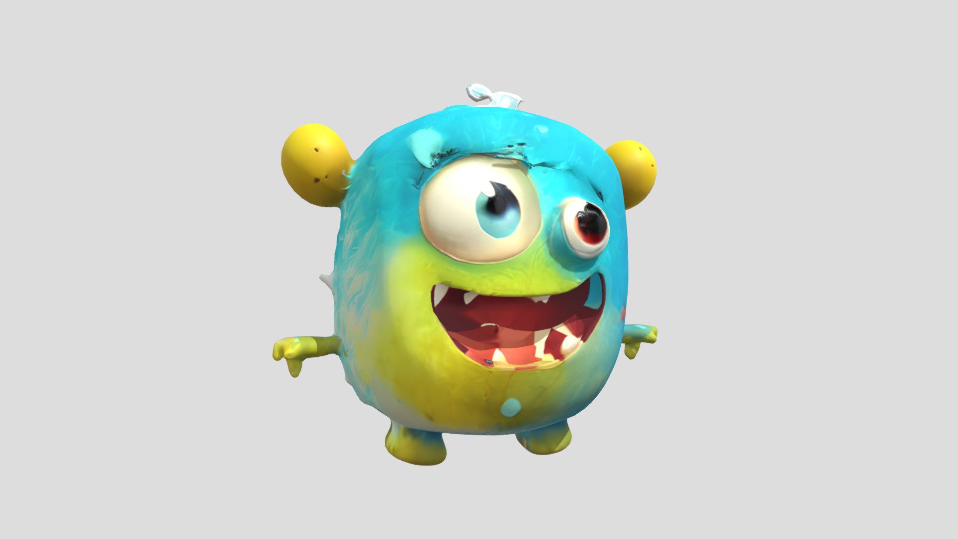 test_Monster - 3D model by Budoka_Gamer (@delapenamail) [52c2e51 ...