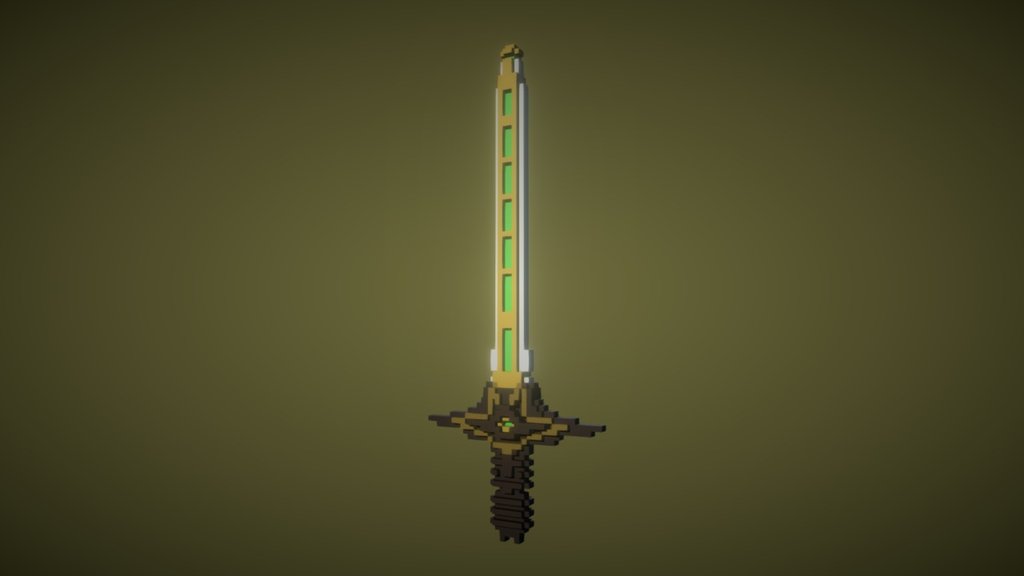 Metal Sword - 3D model by sn0uk [52c2f88] - Sketchfab