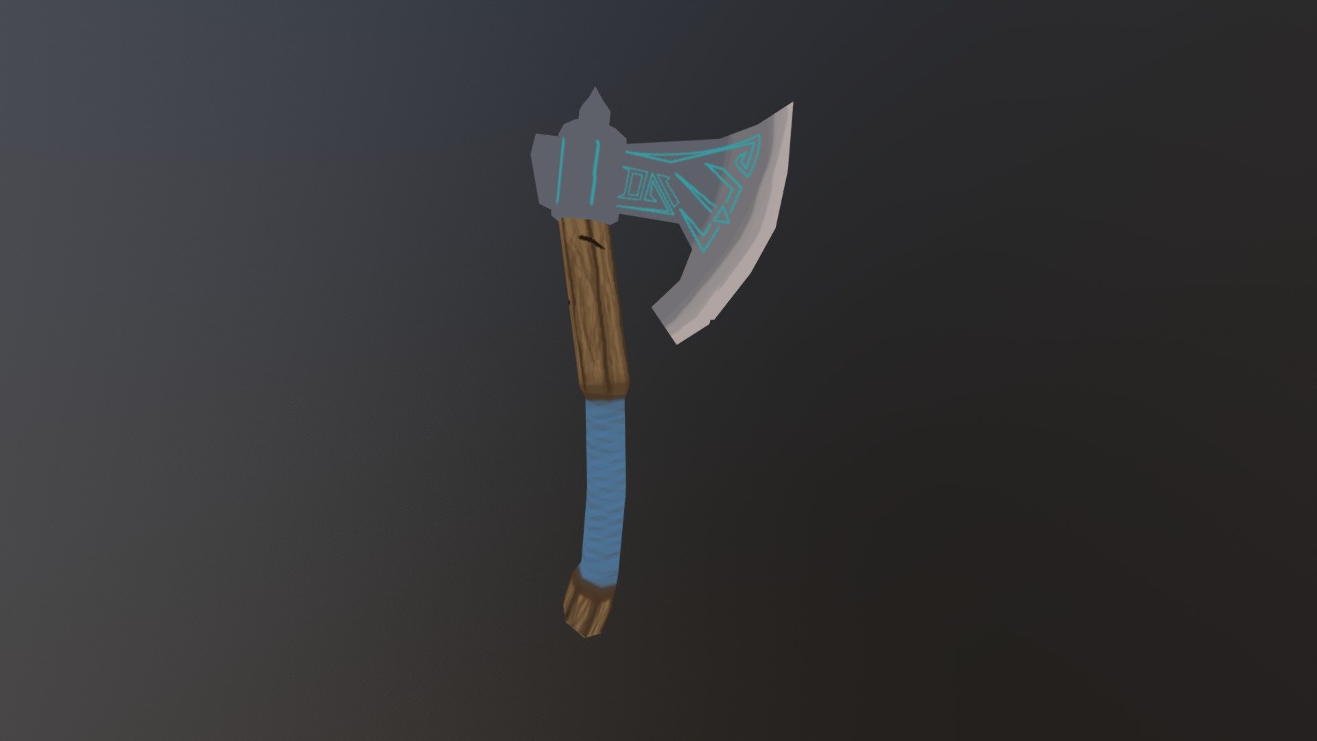 Texture Painting an Ax - Exercise from CGCookie - 3D model by Olee ...