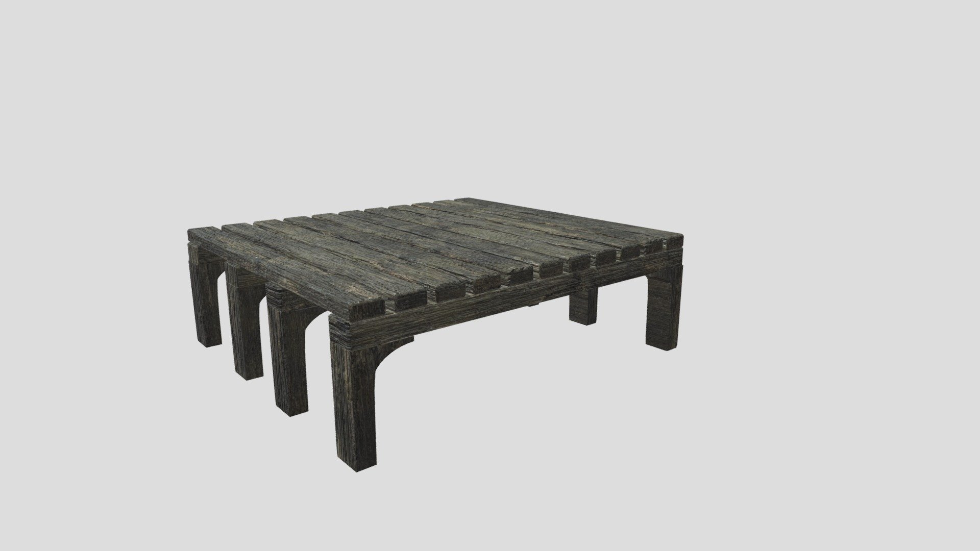 Wooden ground platform - Buy Royalty Free 3D model by Stoo [52c3516 ...