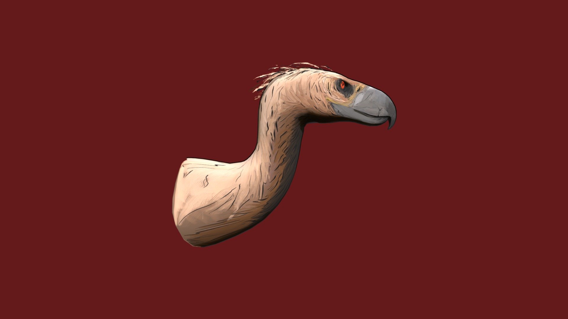 Kelenken - Terror Bird - 3D model by MarcusIdob [52c3fec] - Sketchfab