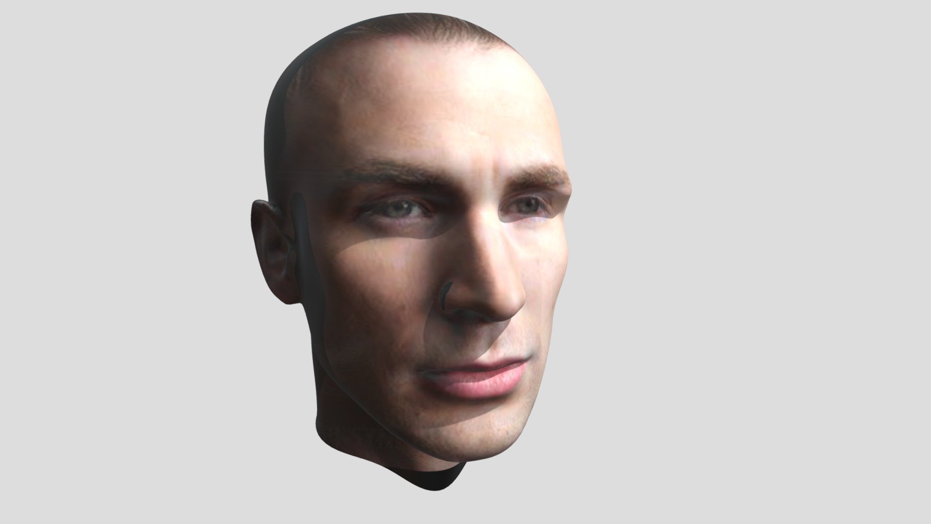Chris Evans Head Facemap - Download Free 3D model by TheDikTatorTot [52c4ac0] - Sketchfab