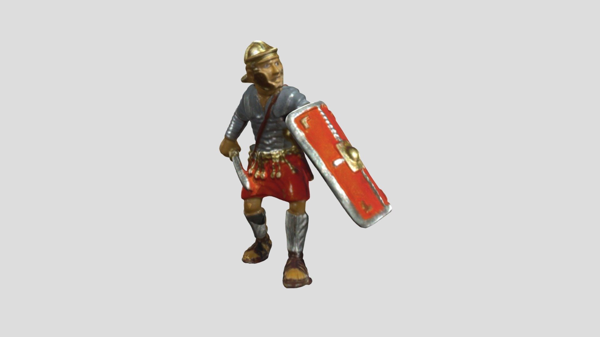 Roman Centurion Figure C - 3D model by Aberdeen City Libraries ...